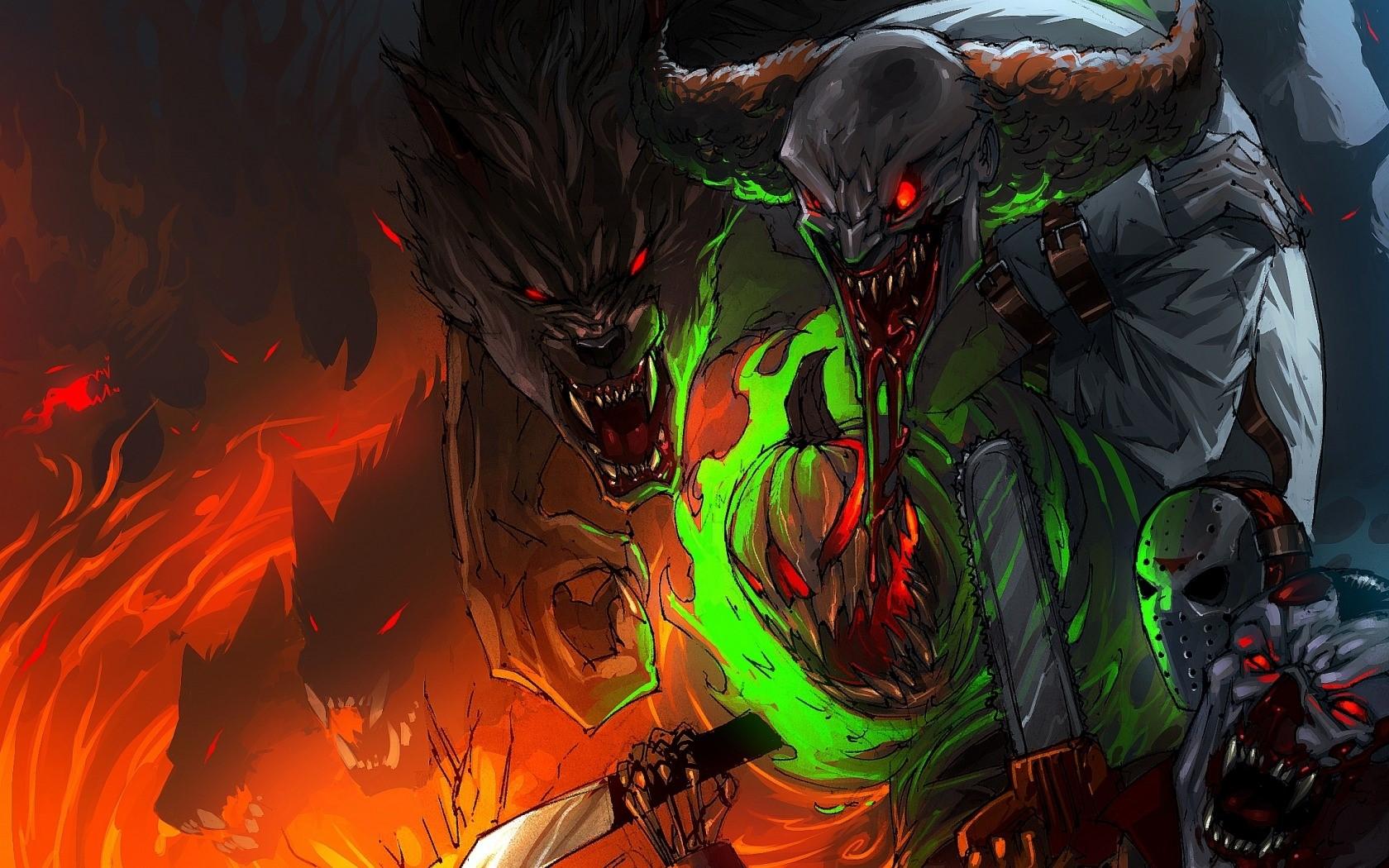 Awesome Werewolf Wallpapers - Top Free Awesome Werewolf Backgrounds ...