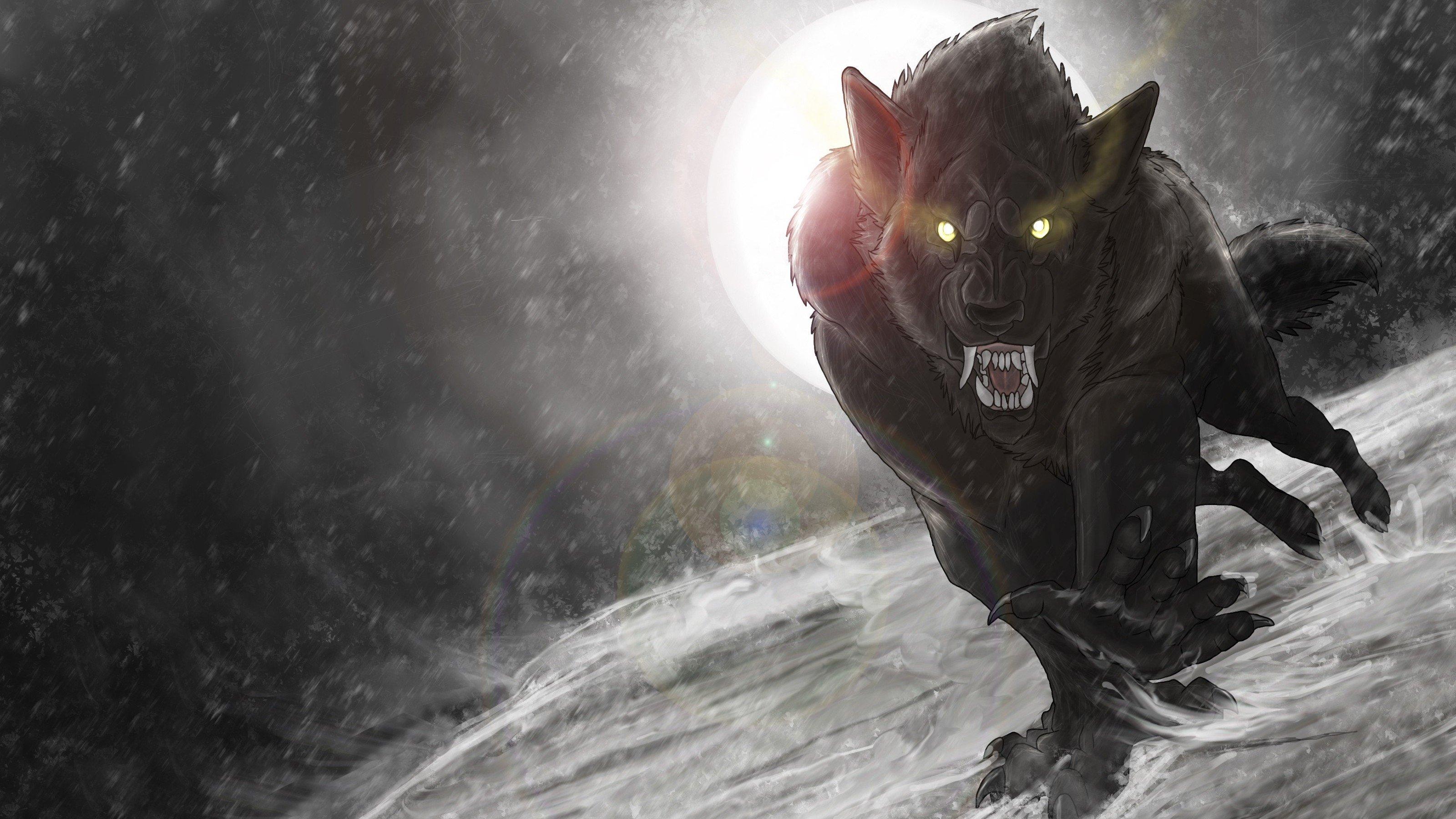 Werewolf 4K Wallpapers - Top Free Werewolf 4K Backgrounds - WallpaperAccess