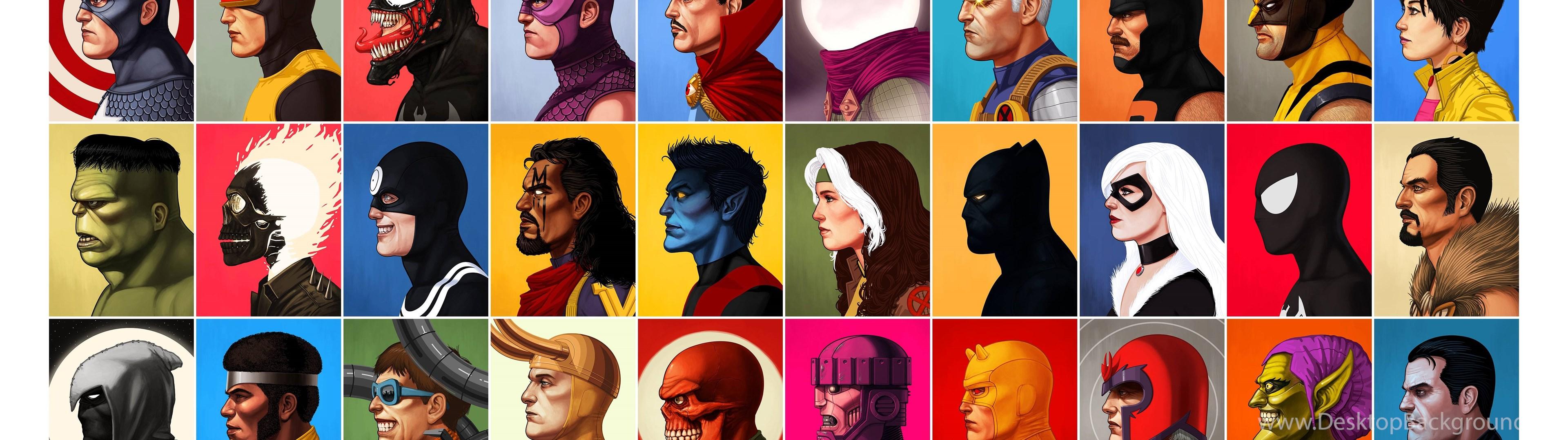 Superhero Dual Monitor Wallpapers - Top Free Superhero Dual Monitor ...