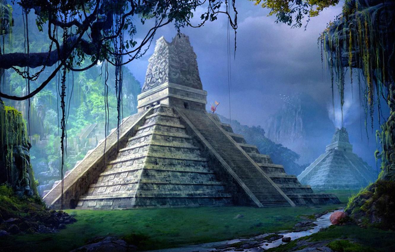 Mayan Pyramid Wallpapers - Top Free Mayan Pyramid Backgrounds ...