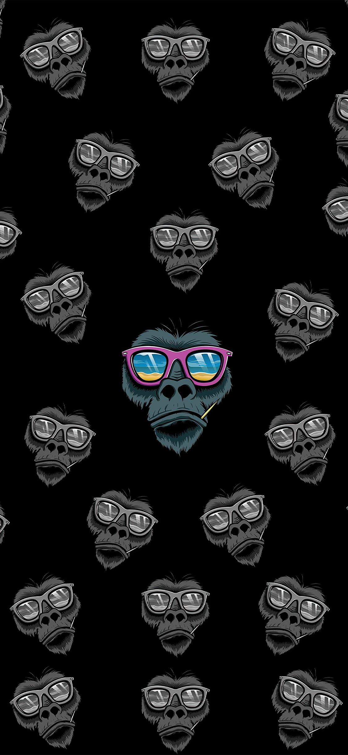 Dark Monkey Wallpapers - Top Free Dark Monkey Backgrounds - WallpaperAccess