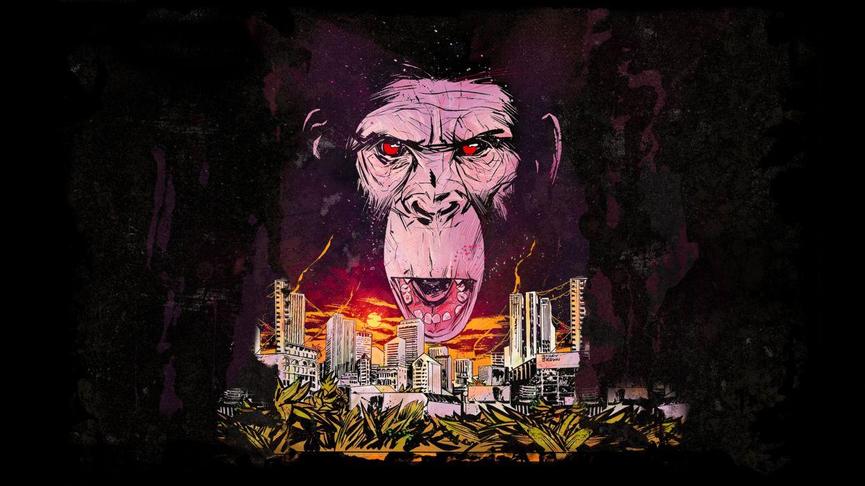 Dark Monkey Wallpapers - Top Free Dark Monkey Backgrounds - WallpaperAccess