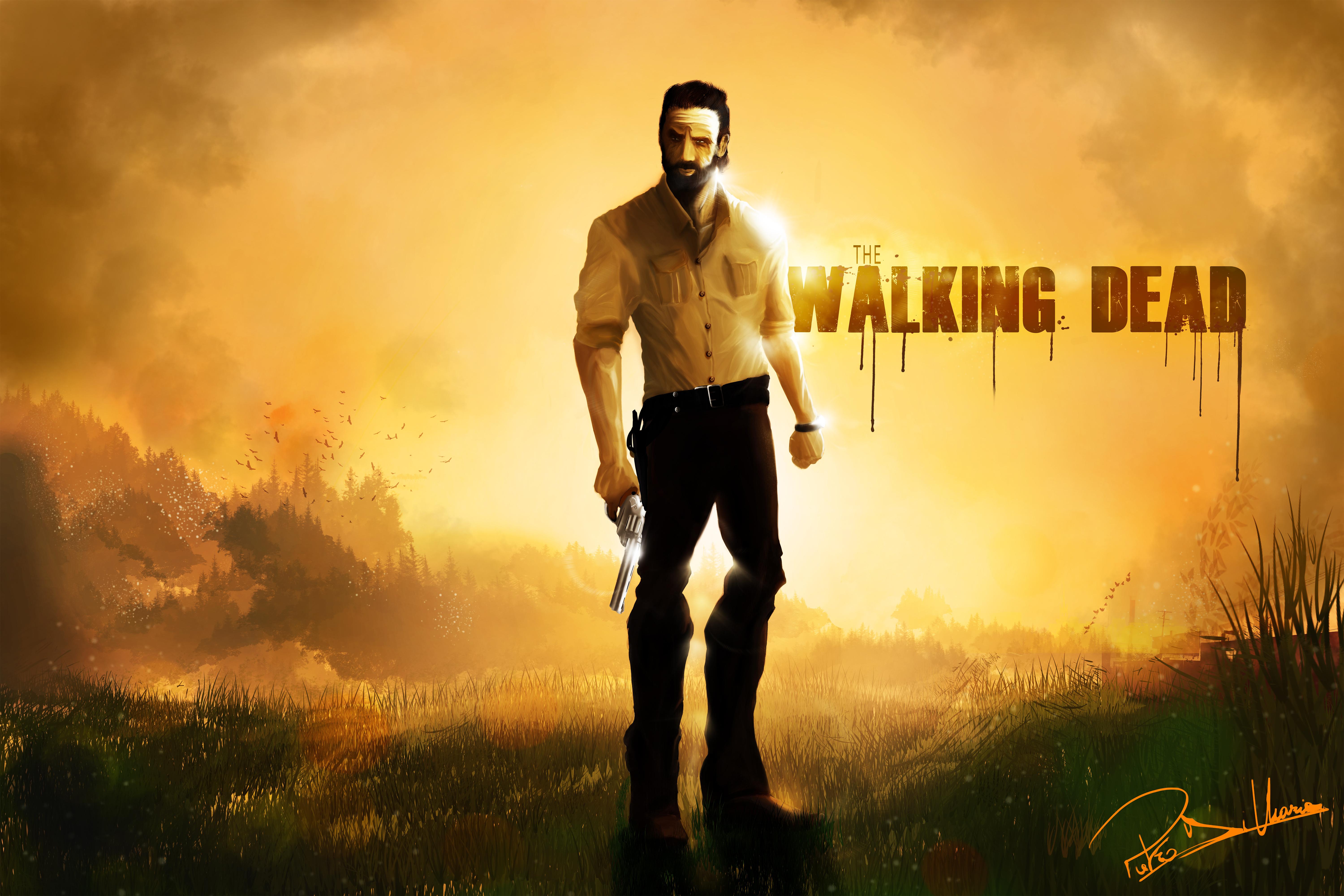 The Walking Dead Rick Wallpapers - Top Free The Walking Dead Rick ...