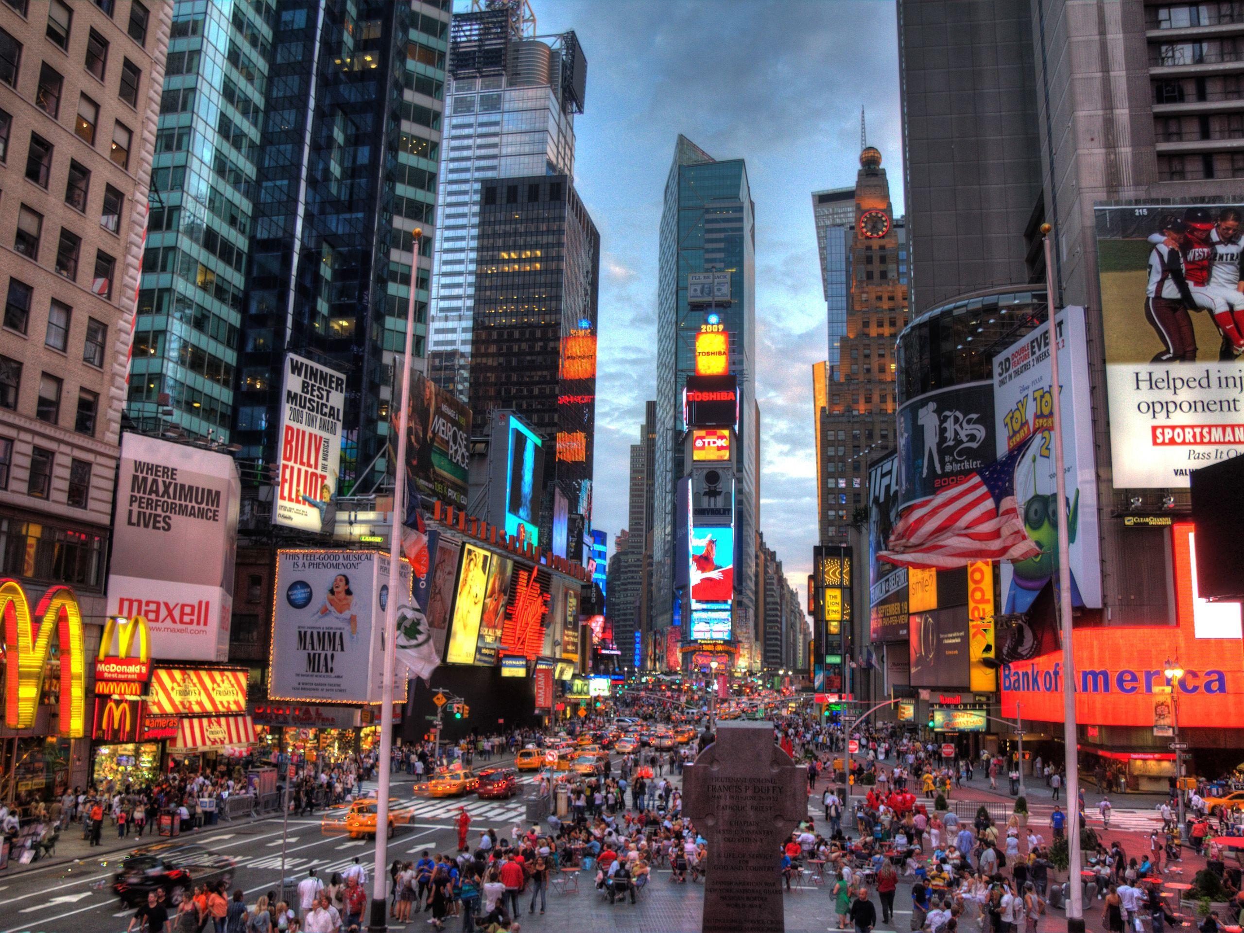 NYC Times Square Wallpapers - Top Free NYC Times Square Backgrounds ...