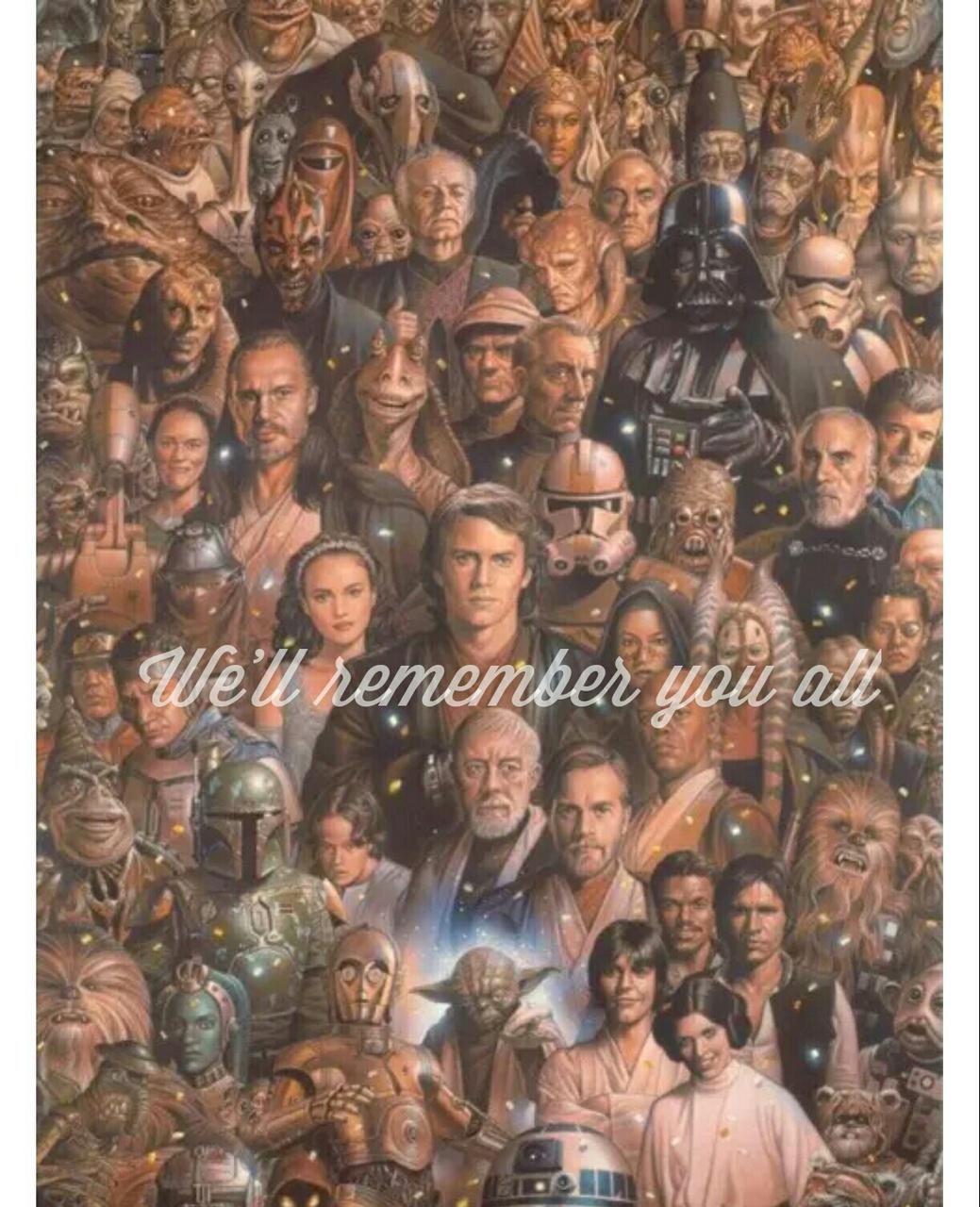 Star Wars Collage Wallpapers - Top Free Star Wars Collage Backgrounds ...