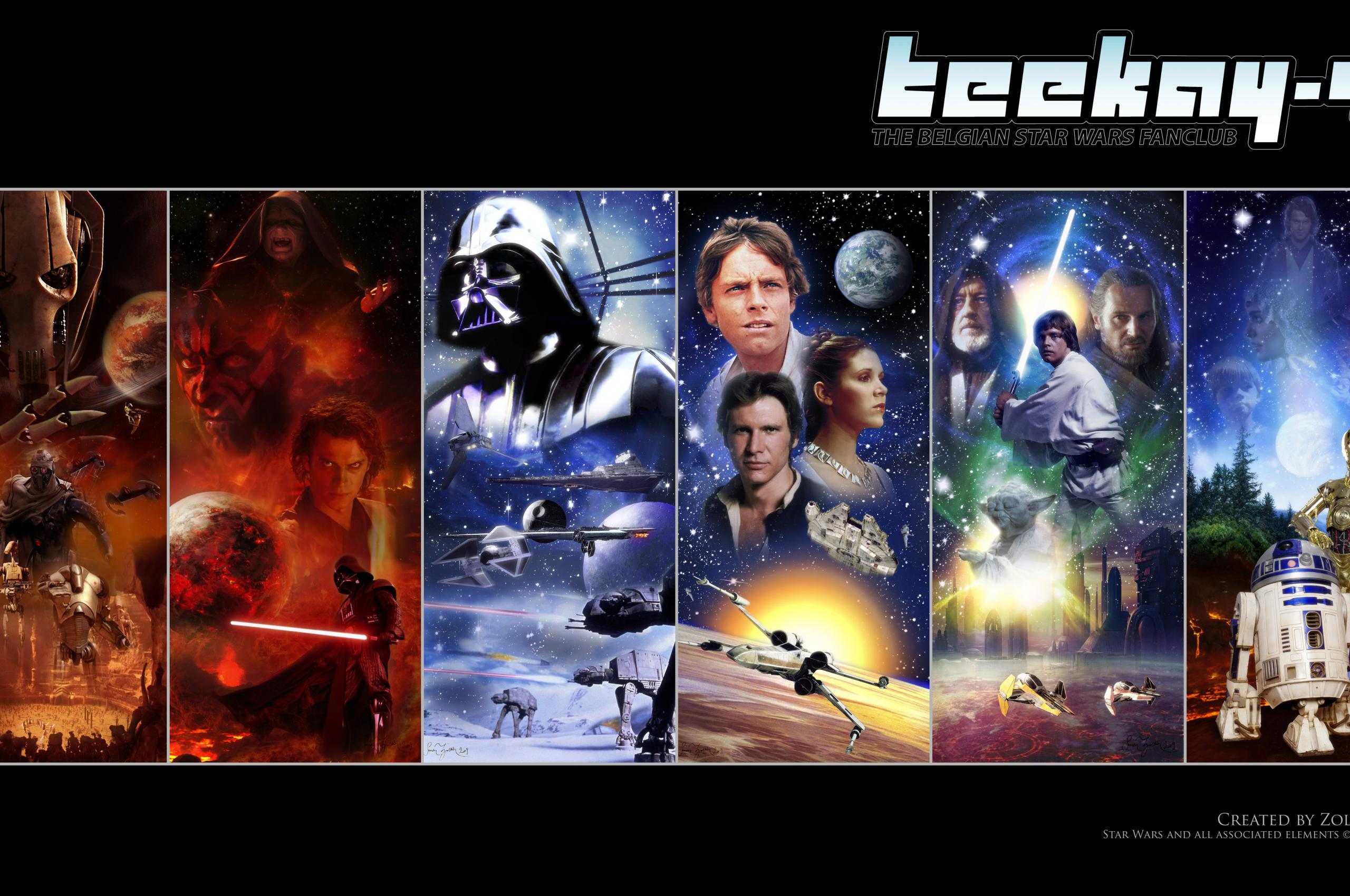 Star Wars Collage Wallpapers - Top Free Star Wars Collage Backgrounds ...