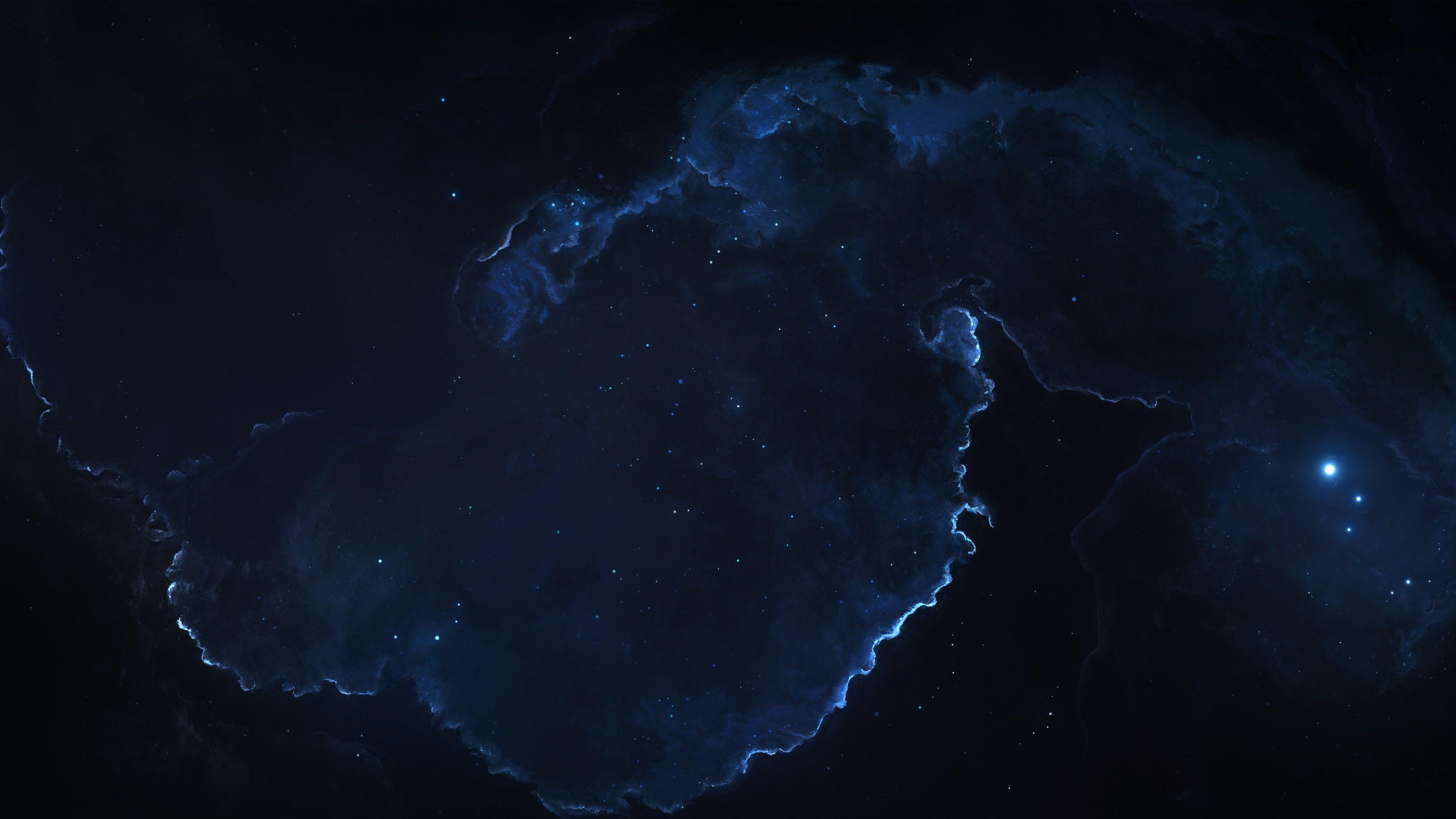 Dark Blue Space Wallpapers - Top Free Dark Blue Space Backgrounds ...