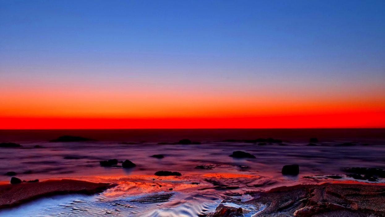 Beautiful Red Sunset Wallpapers - Top Free Beautiful Red Sunset ...