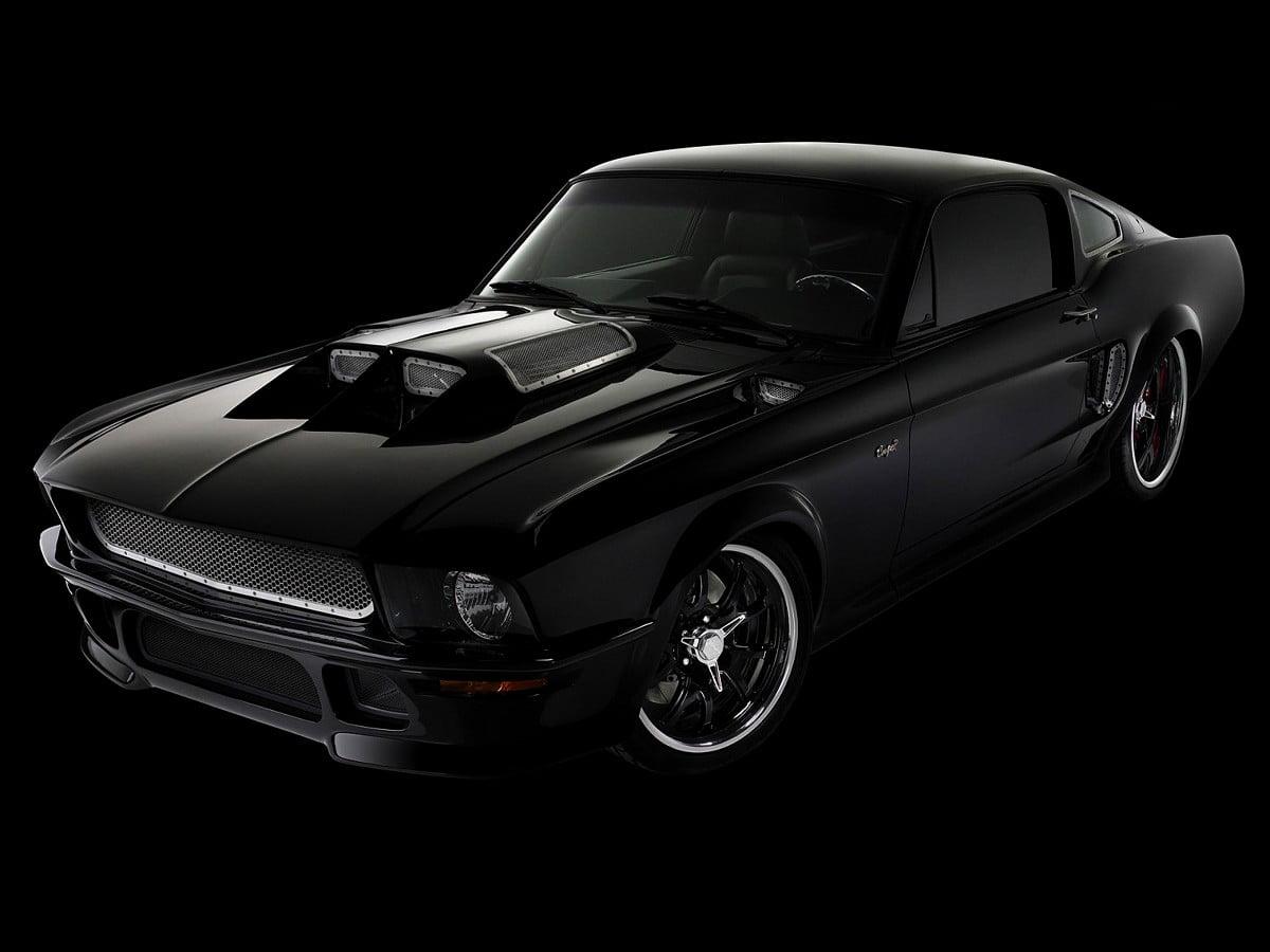Black Muscle Cars Wallpapers - Top Free Black Muscle Cars Backgrounds ...
