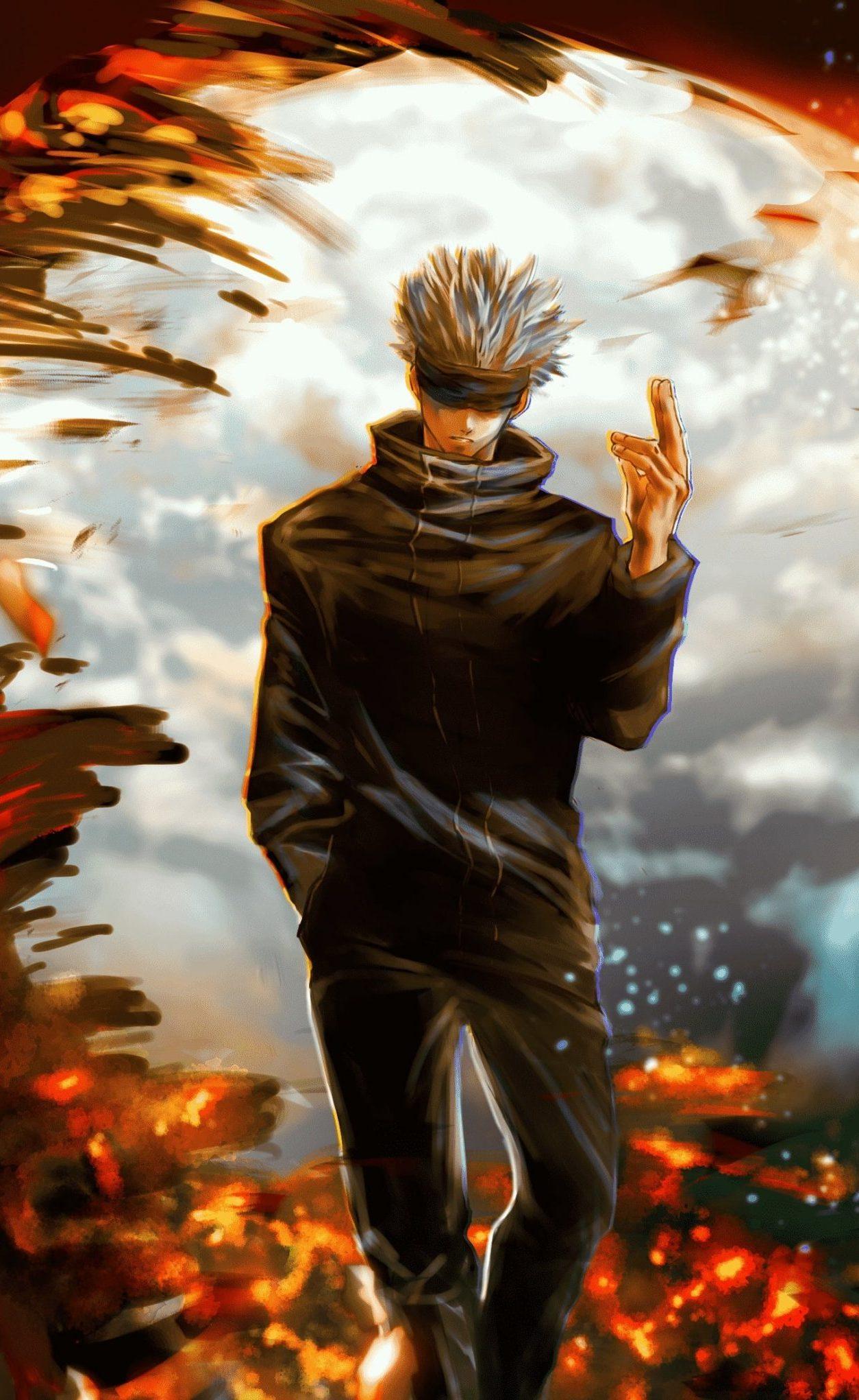 Gojo Phone Wallpapers - Top Free Gojo Phone Backgrounds - WallpaperAccess