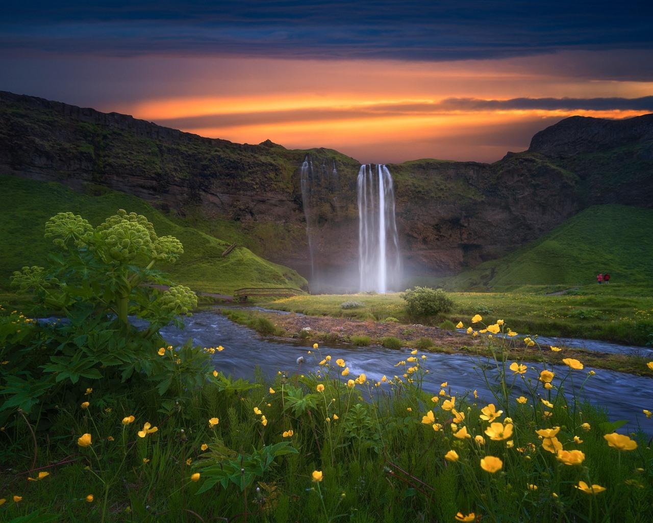 Flower Waterfall Wallpapers - Top Free Flower Waterfall Backgrounds ...