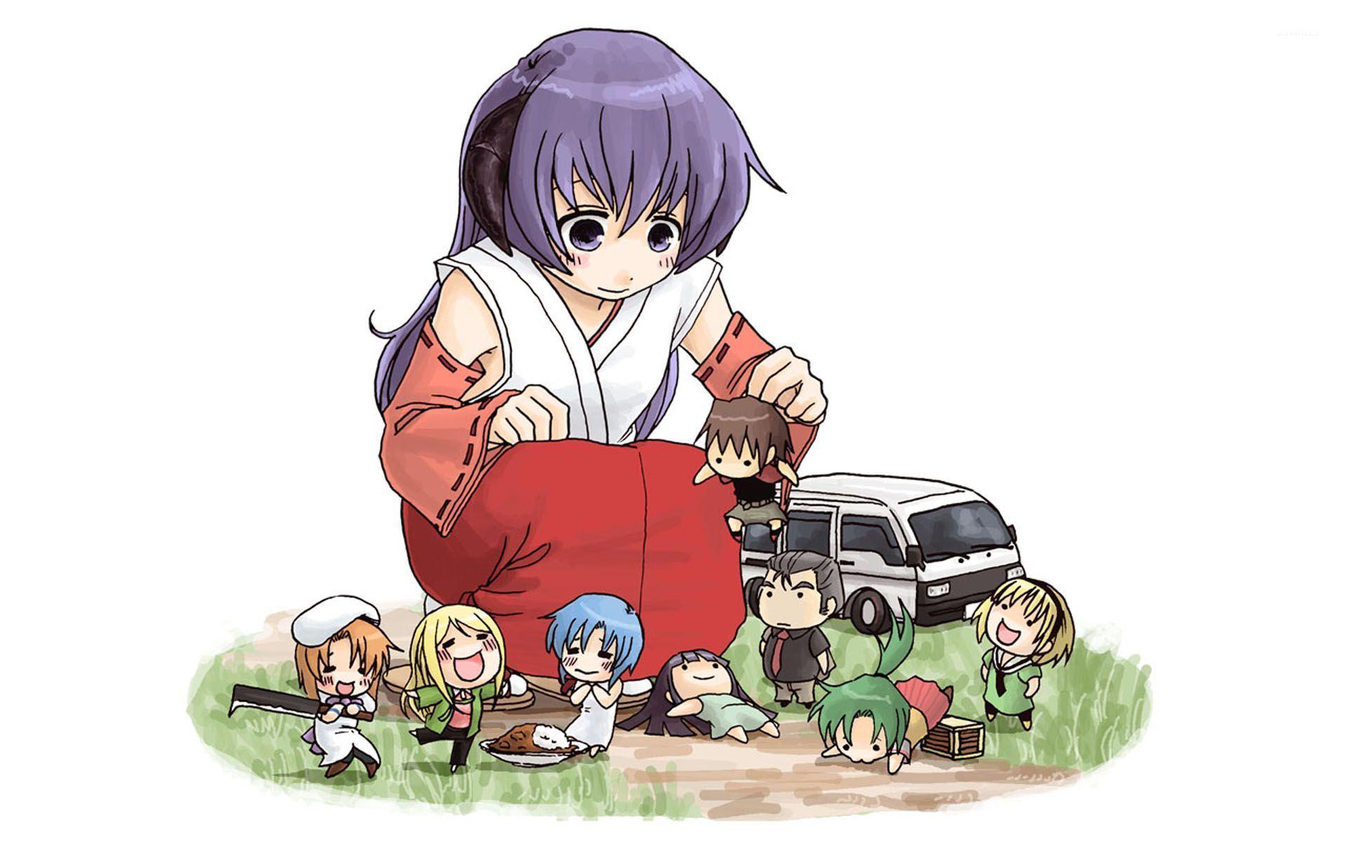 Higurashi Wallpapers - Top Free Higurashi Backgrounds - WallpaperAccess