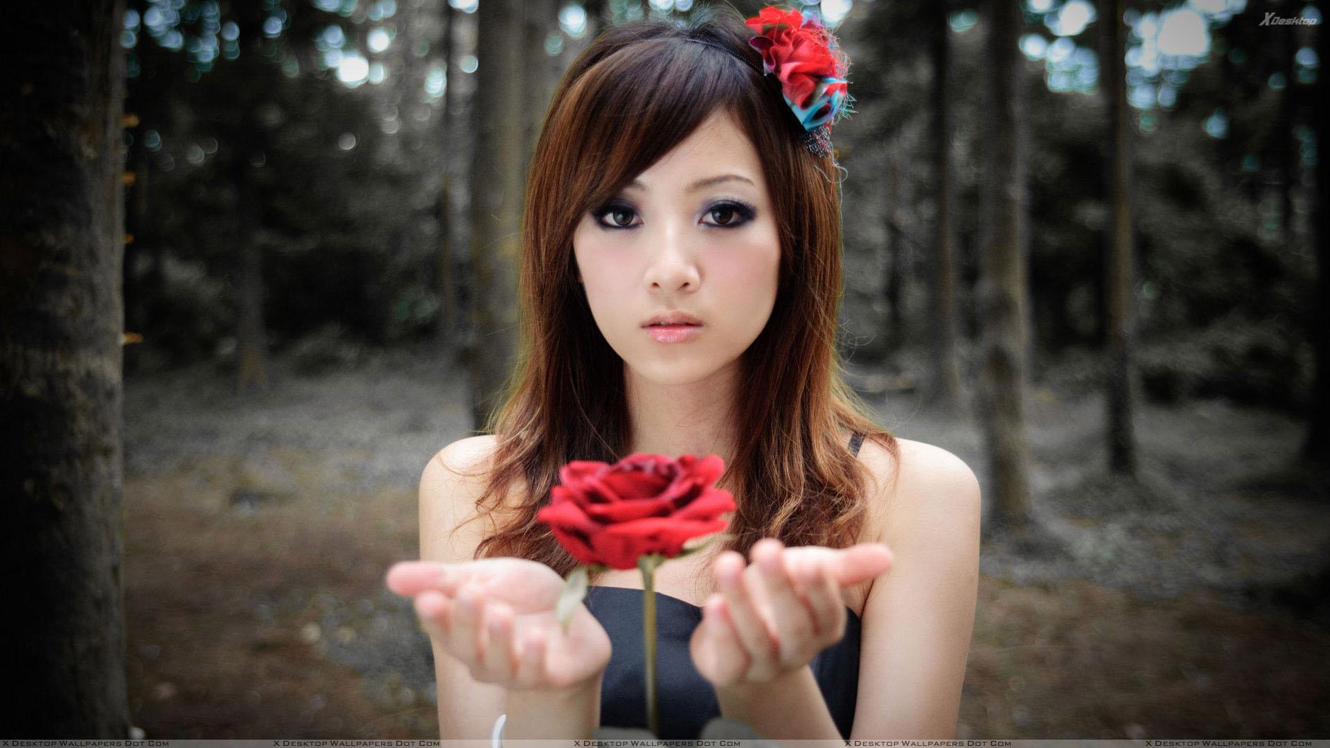 Rose Girl Wallpapers - Top Free Rose Girl Backgrounds - WallpaperAccess