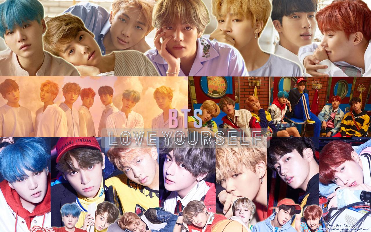 BTS Collage Laptop Wallpapers - Top Free BTS Collage Laptop Backgrounds ...
