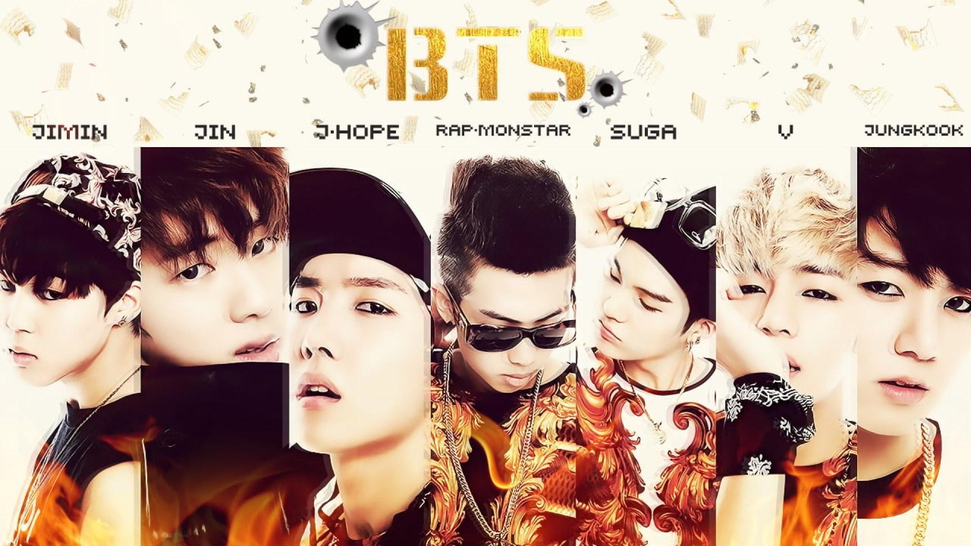BTS Collage Laptop Wallpapers - Top Free BTS Collage Laptop Backgrounds ...