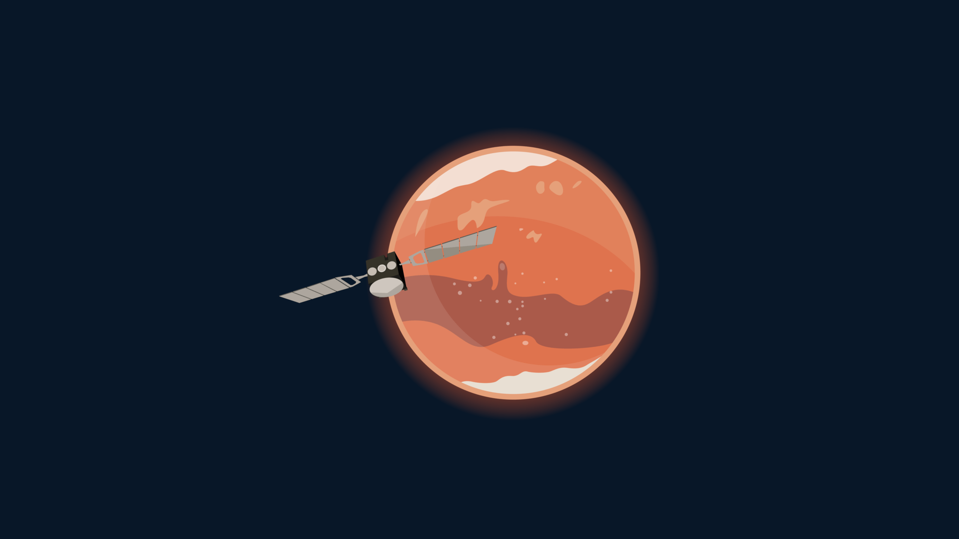 Minimalist Mars Wallpapers - Top Free Minimalist Mars Backgrounds ...