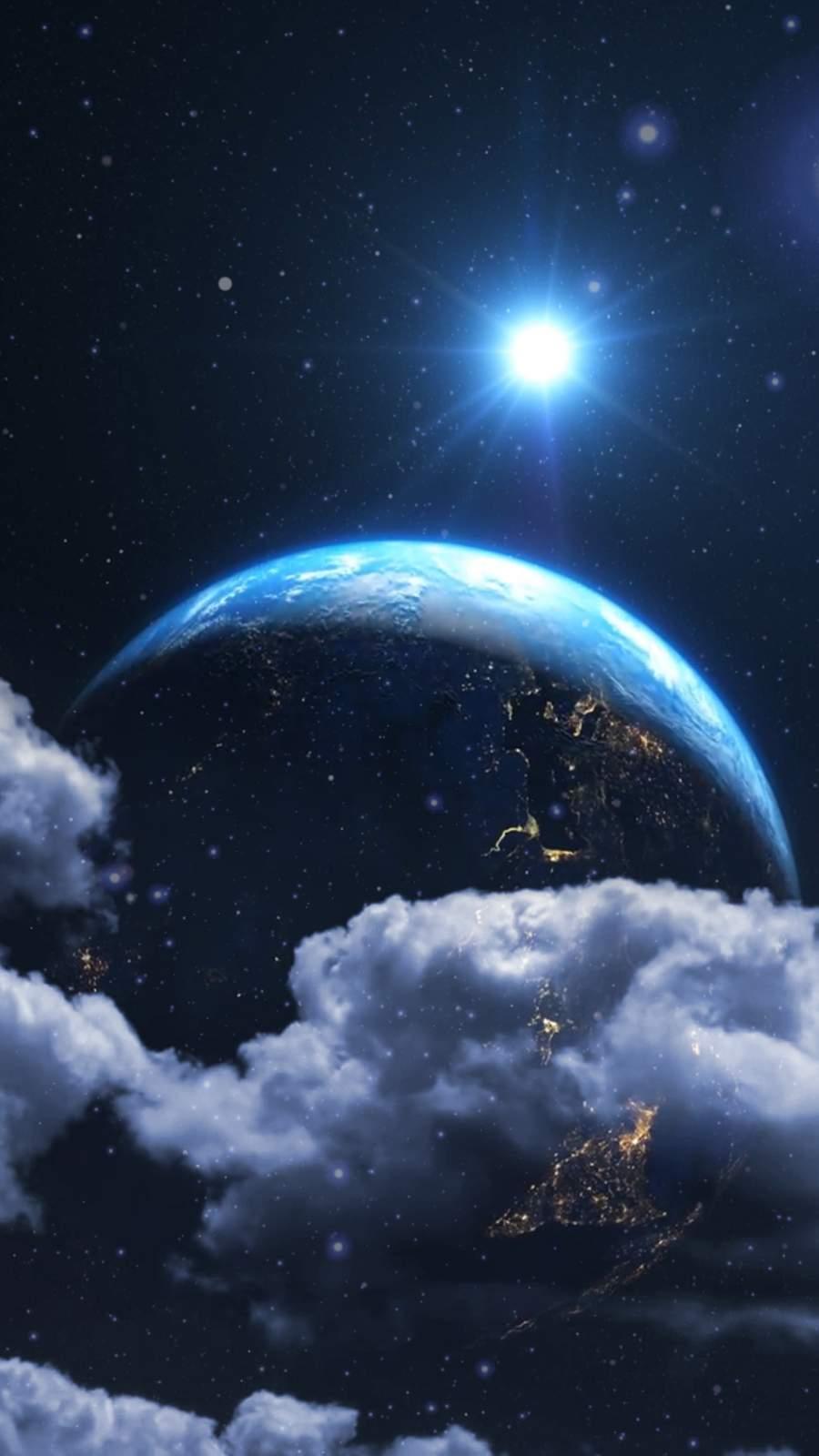 Earth and Clouds Wallpapers - Top Free Earth and Clouds Backgrounds ...