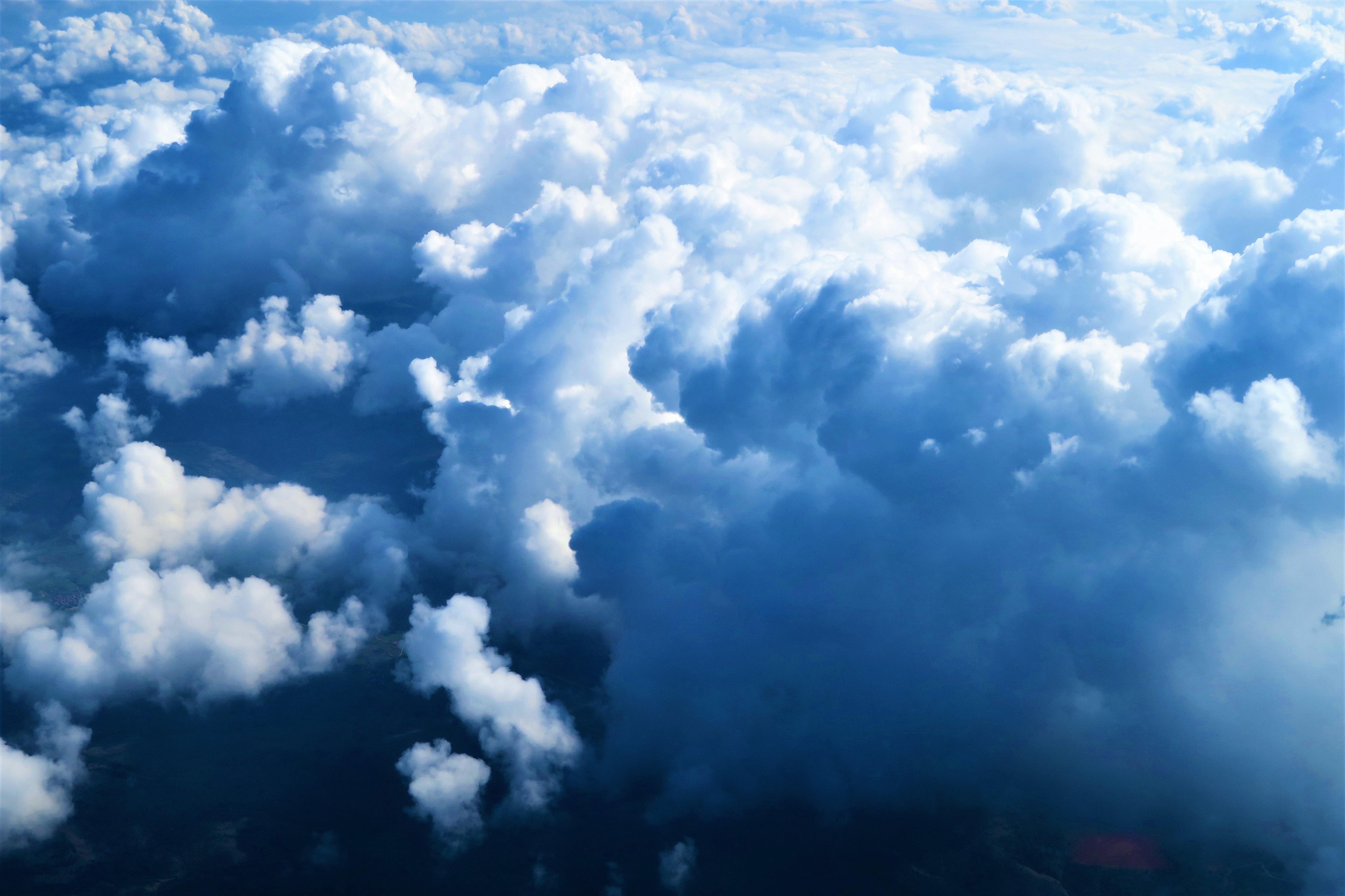 Fluffy Clouds Wallpapers - Top Free Fluffy Clouds Backgrounds ...