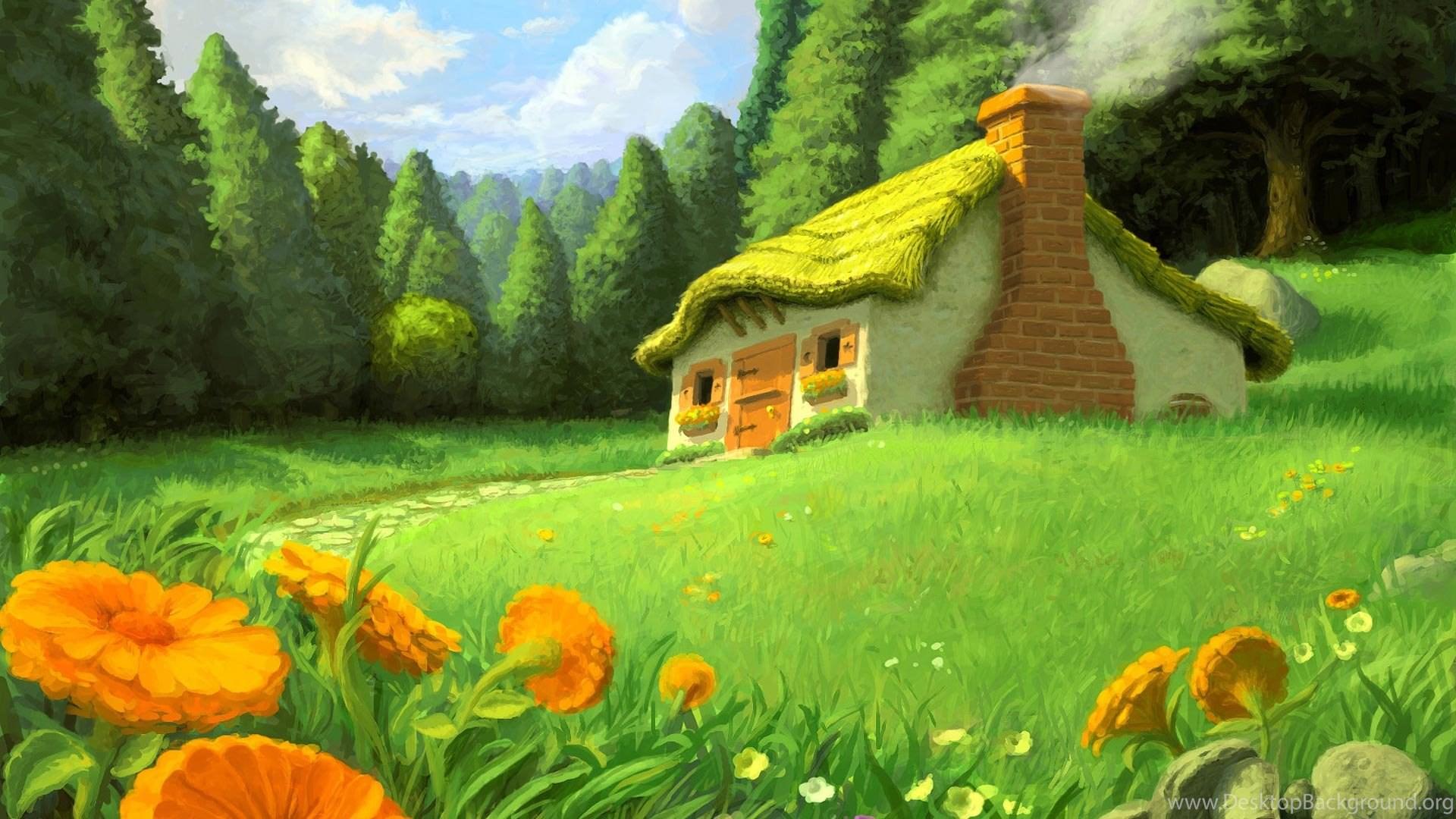 Beautiful Cottage Wallpapers - Top Free Beautiful Cottage Backgrounds ...