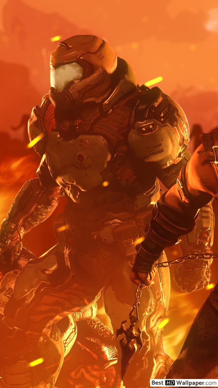 Doom Slayer Mobile Wallpapers - Top Free Doom Slayer Mobile Backgrounds ...