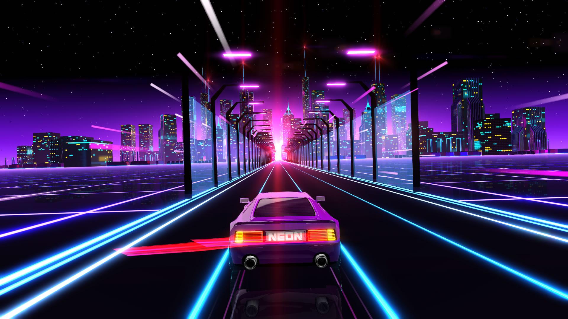 Neon Drive Wallpapers - Top Free Neon Drive Backgrounds - WallpaperAccess