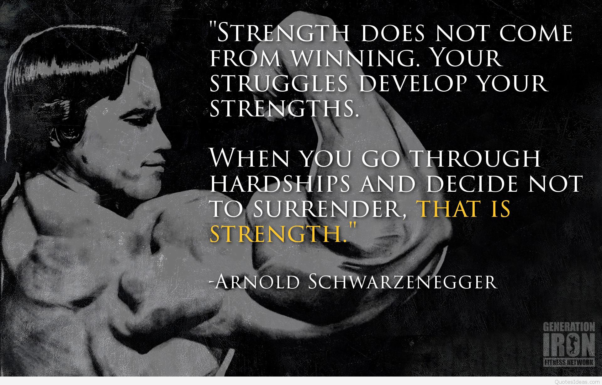 Arnold Schwarzenegger Quotes Wallpapers - Top Free Arnold ...