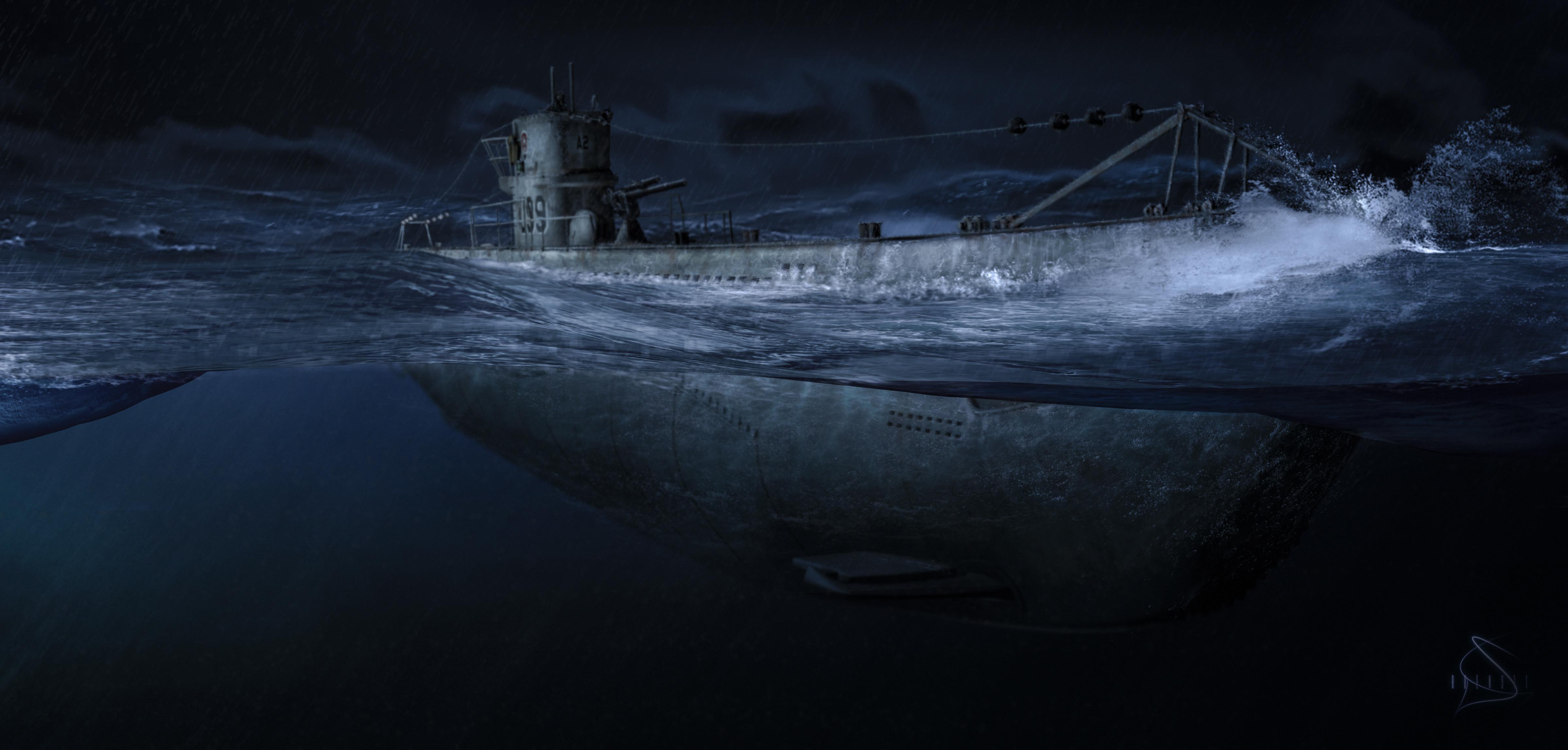 Submarine Art Wallpapers - Top Free Submarine Art Backgrounds ...