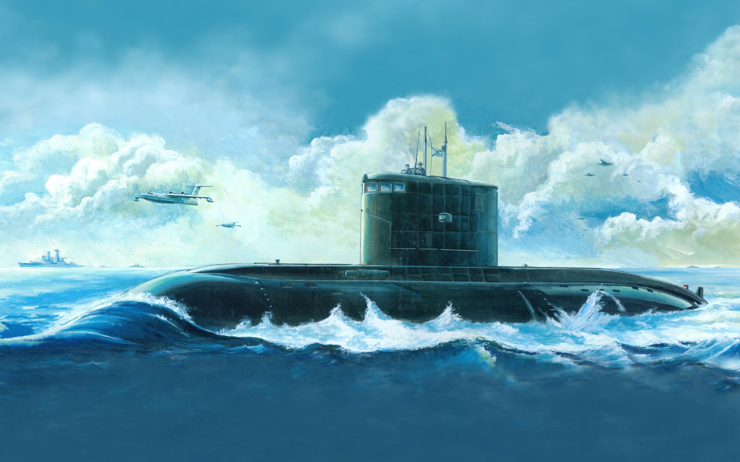 Submarine Art Wallpapers - Top Free Submarine Art Backgrounds ...