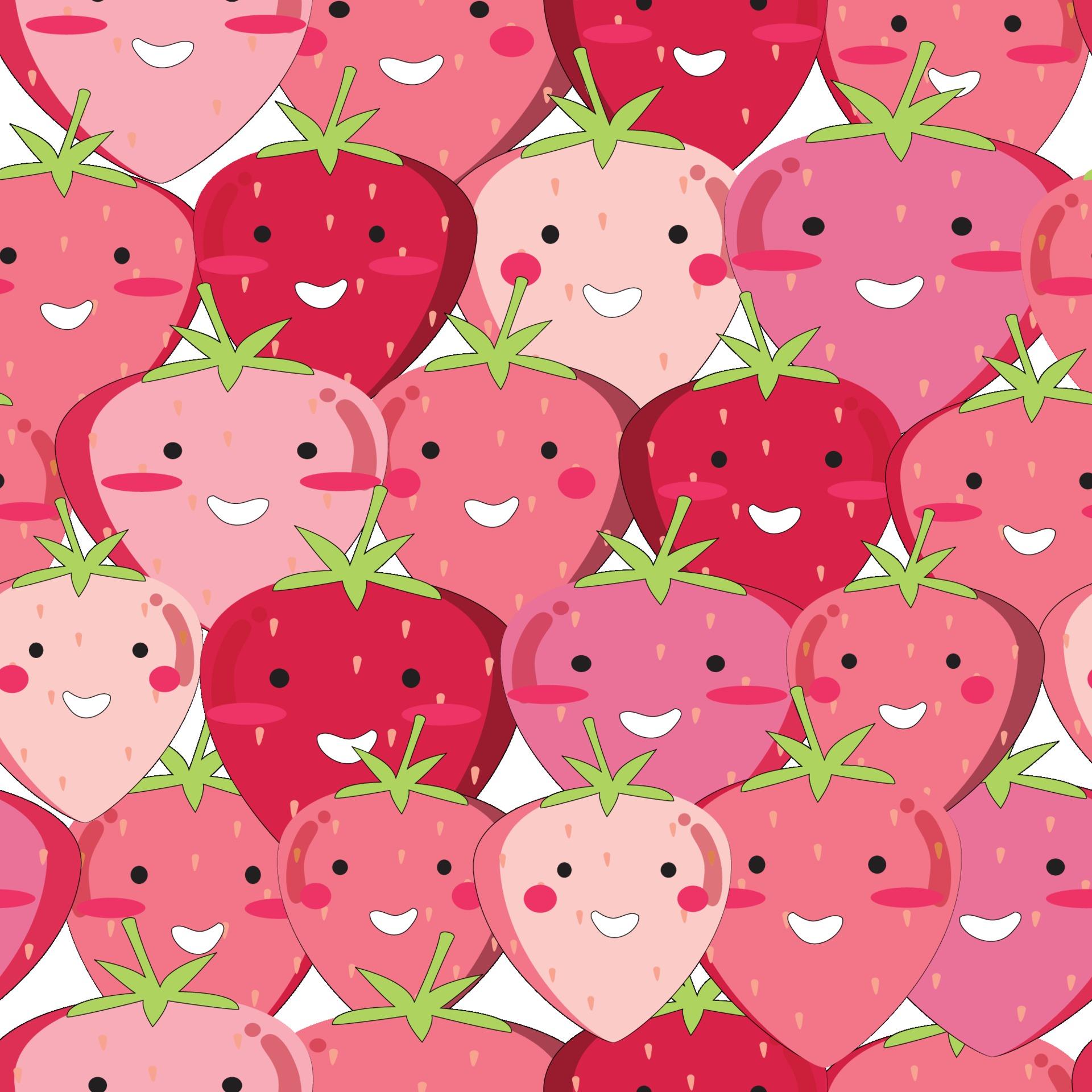 Cute Cartoon Strawberry Wallpapers - Top Free Cute Cartoon Strawberry ...