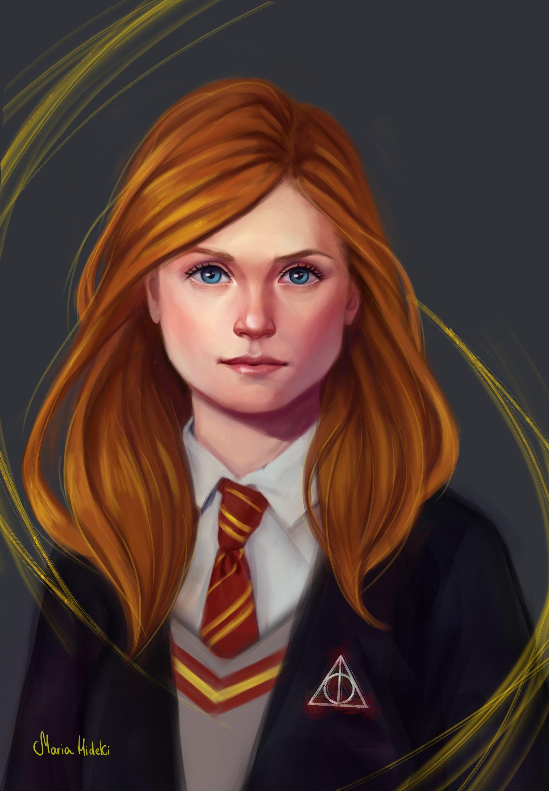 Ginny Weasley Cartoon Wallpapers - Top Free Ginny Weasley Cartoon ...