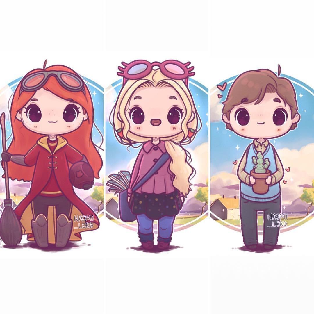 Ginny Weasley Cartoon Wallpapers - Top Free Ginny Weasley Cartoon ...