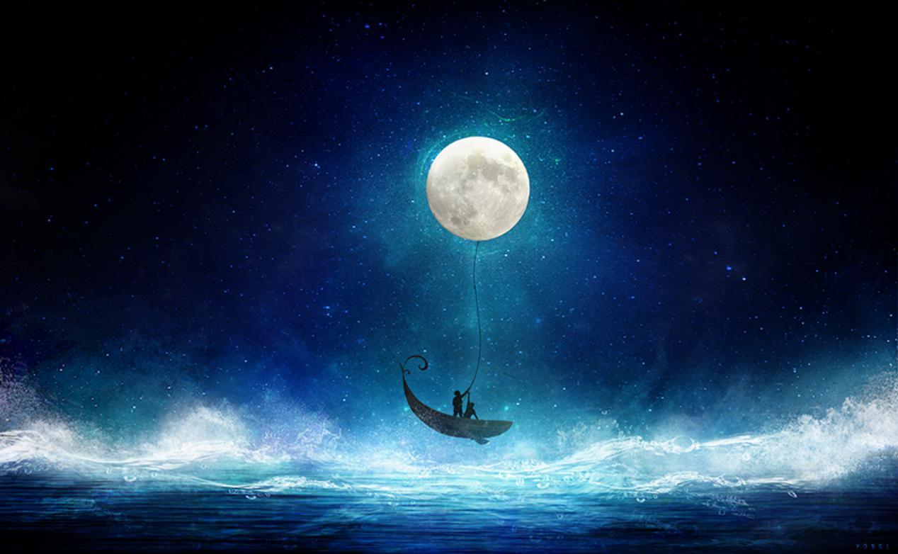 Blue Moonlight Wallpapers - Top Free Blue Moonlight Backgrounds ...