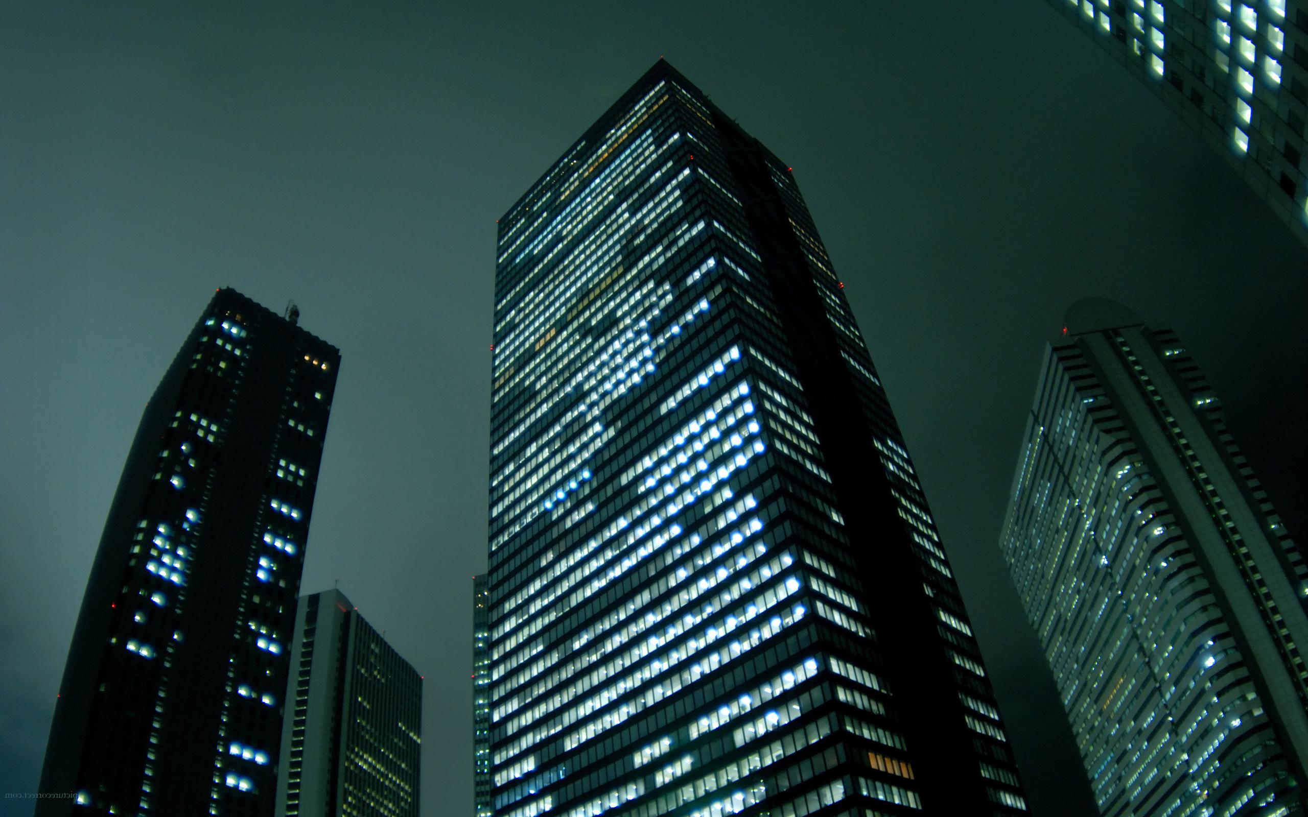 Skyscraper Night Wallpapers - Top Free Skyscraper Night Backgrounds ...