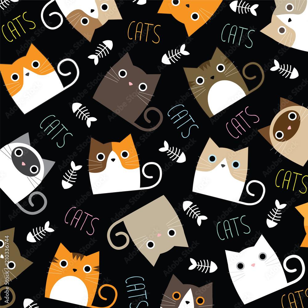 Cats Cartoon Wallpapers - Top Free Cats Cartoon Backgrounds ...