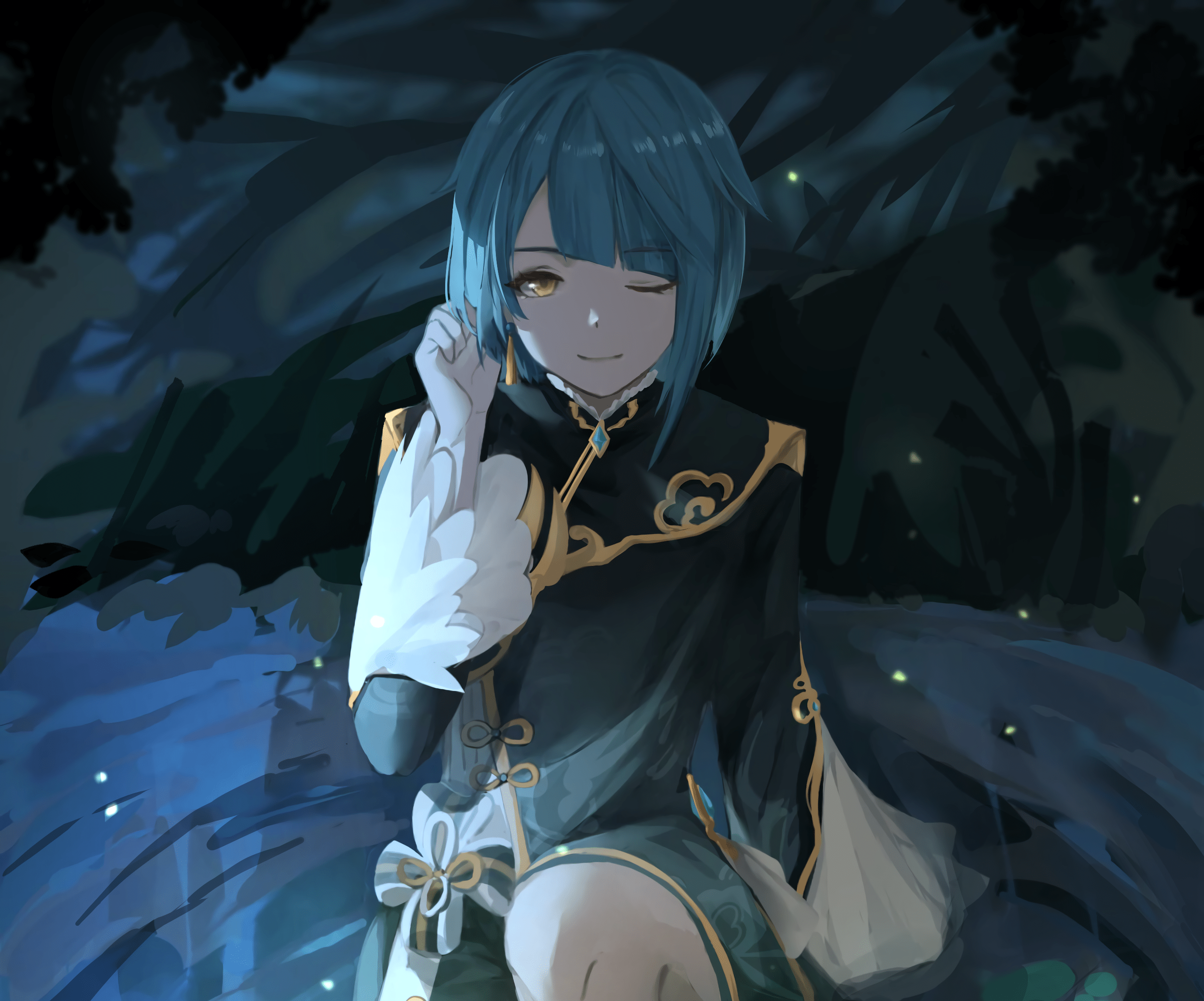 Xingqiu Wallpapers - Top Free Xingqiu Backgrounds - WallpaperAccess