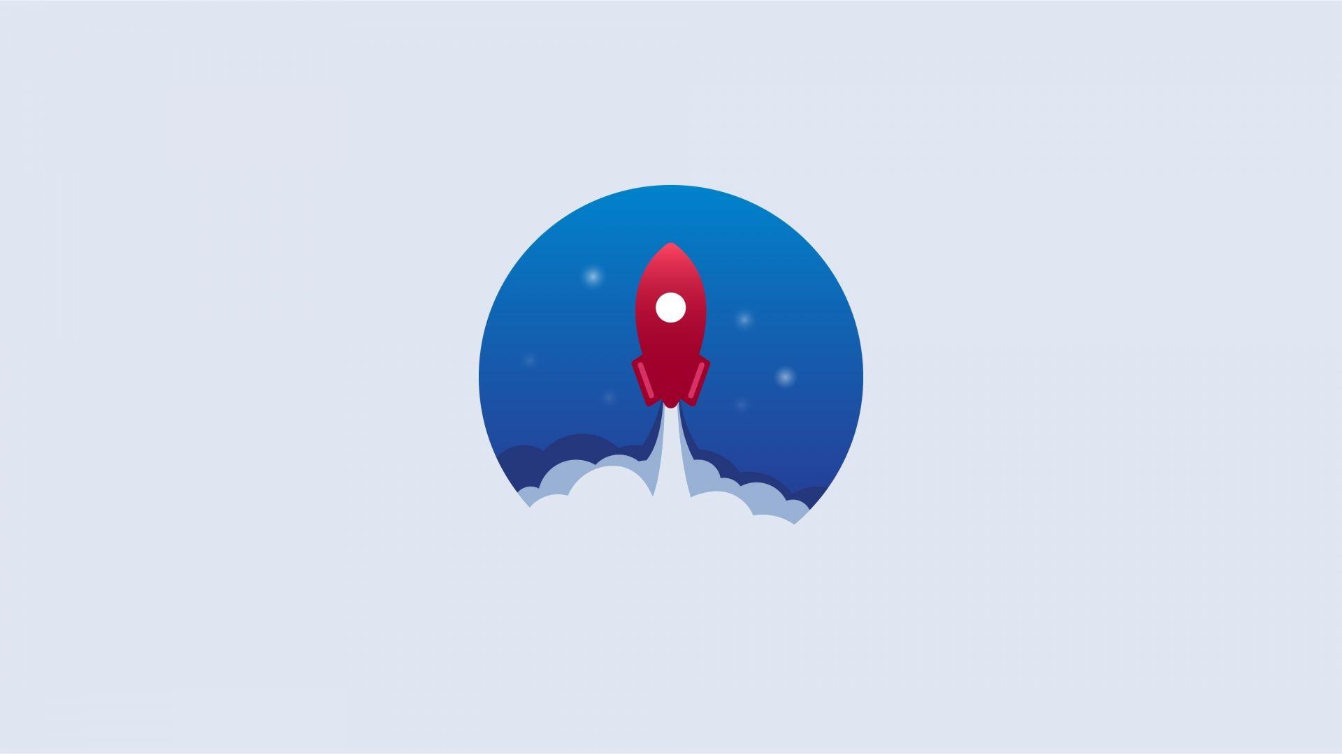 Rocket Minimal Wallpapers - Top Free Rocket Minimal Backgrounds ...