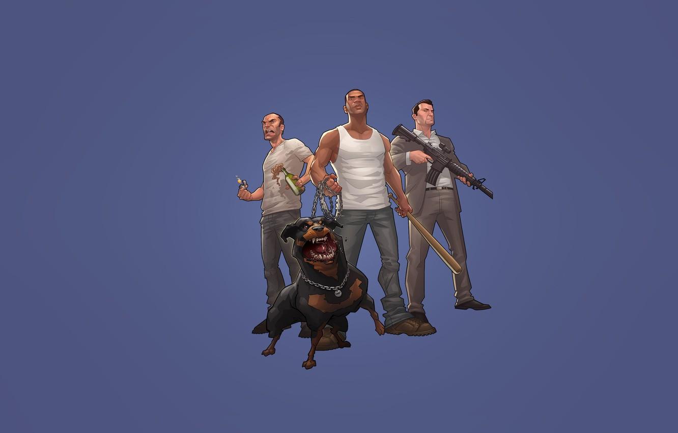 GTA 5 Minimalist Wallpapers - Top Free GTA 5 Minimalist Backgrounds ...