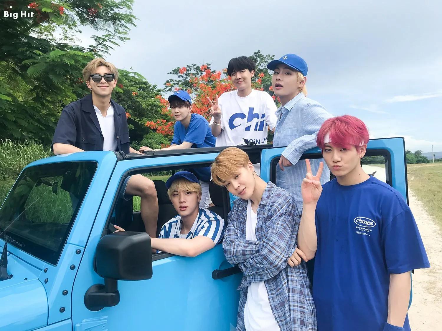 Cute BTS Summer Desktop Wallpapers - Top Free Cute BTS Summer Desktop ...