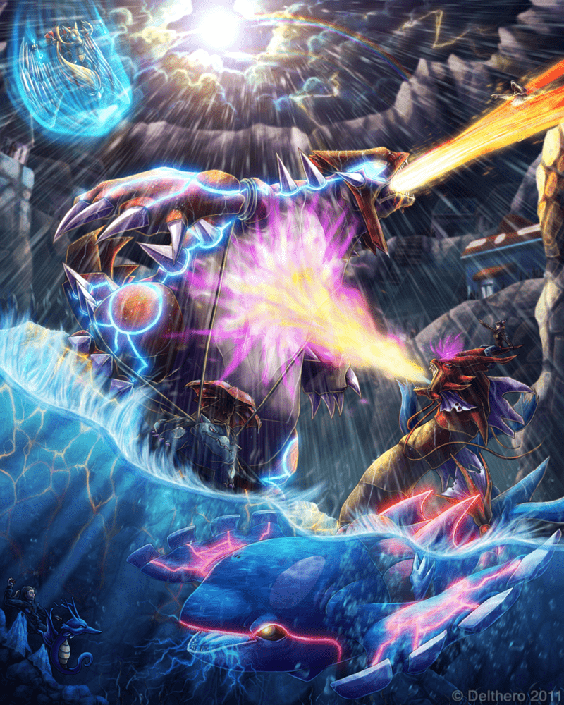 Hoenn Legendaries Wallpapers - Top Free Hoenn Legendaries Backgrounds ...