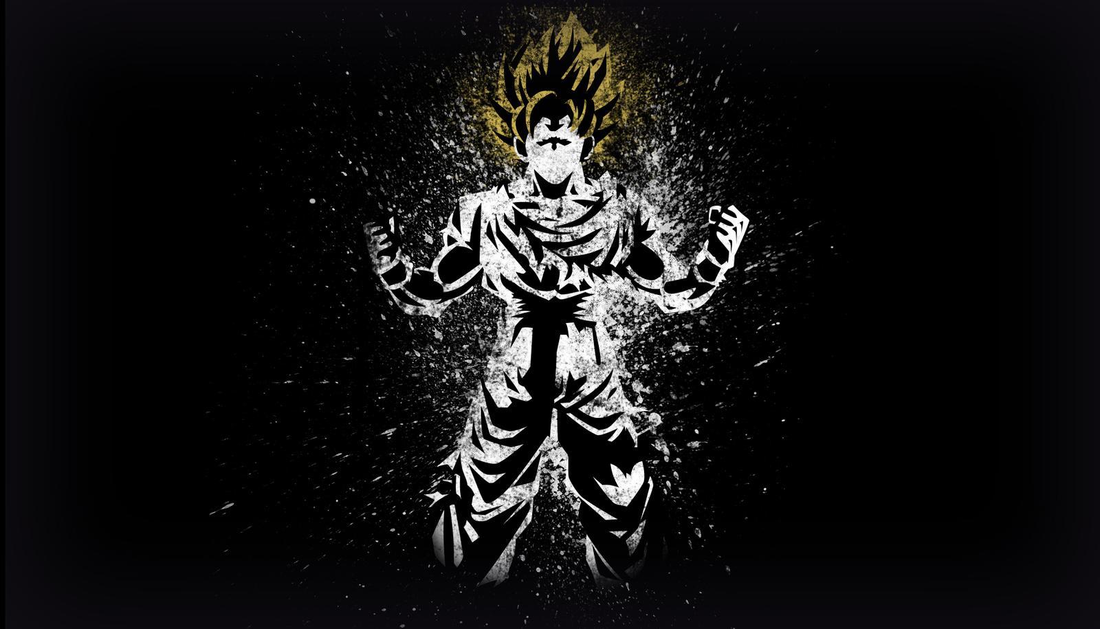 DBZ Black and White Wallpapers - Top Free DBZ Black and White ...