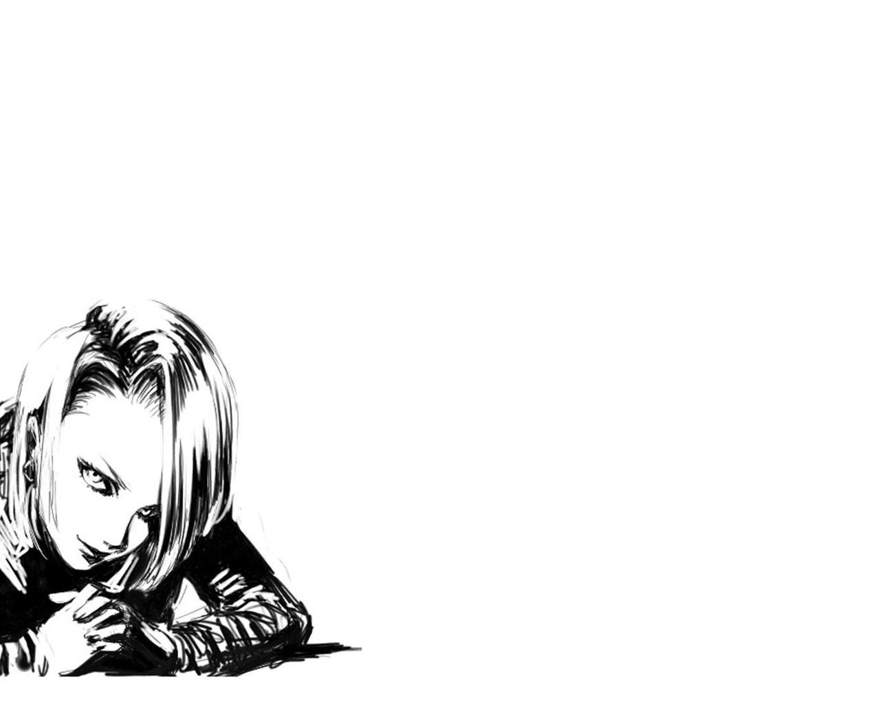 DBZ Black and White Wallpapers - Top Free DBZ Black and White ...