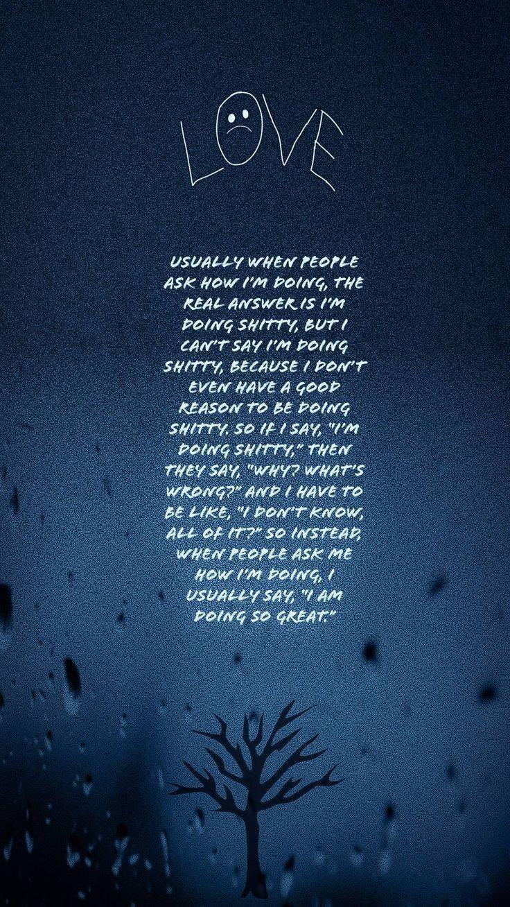 Lil Peep Sad Wallpapers - Top Free Lil Peep Sad Backgrounds ...