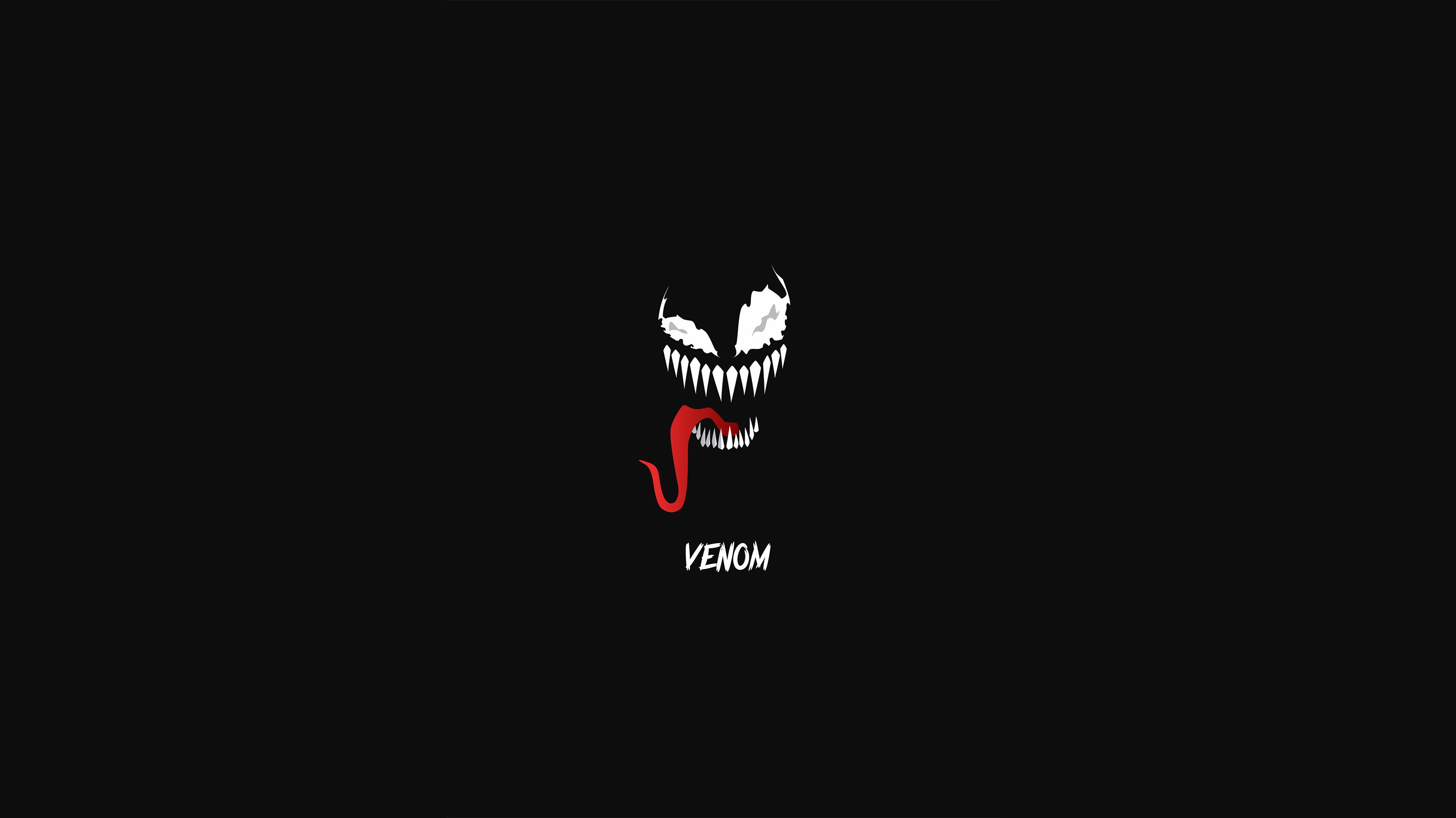 Black and White Venom Wallpapers - Top Free Black and White Venom ...