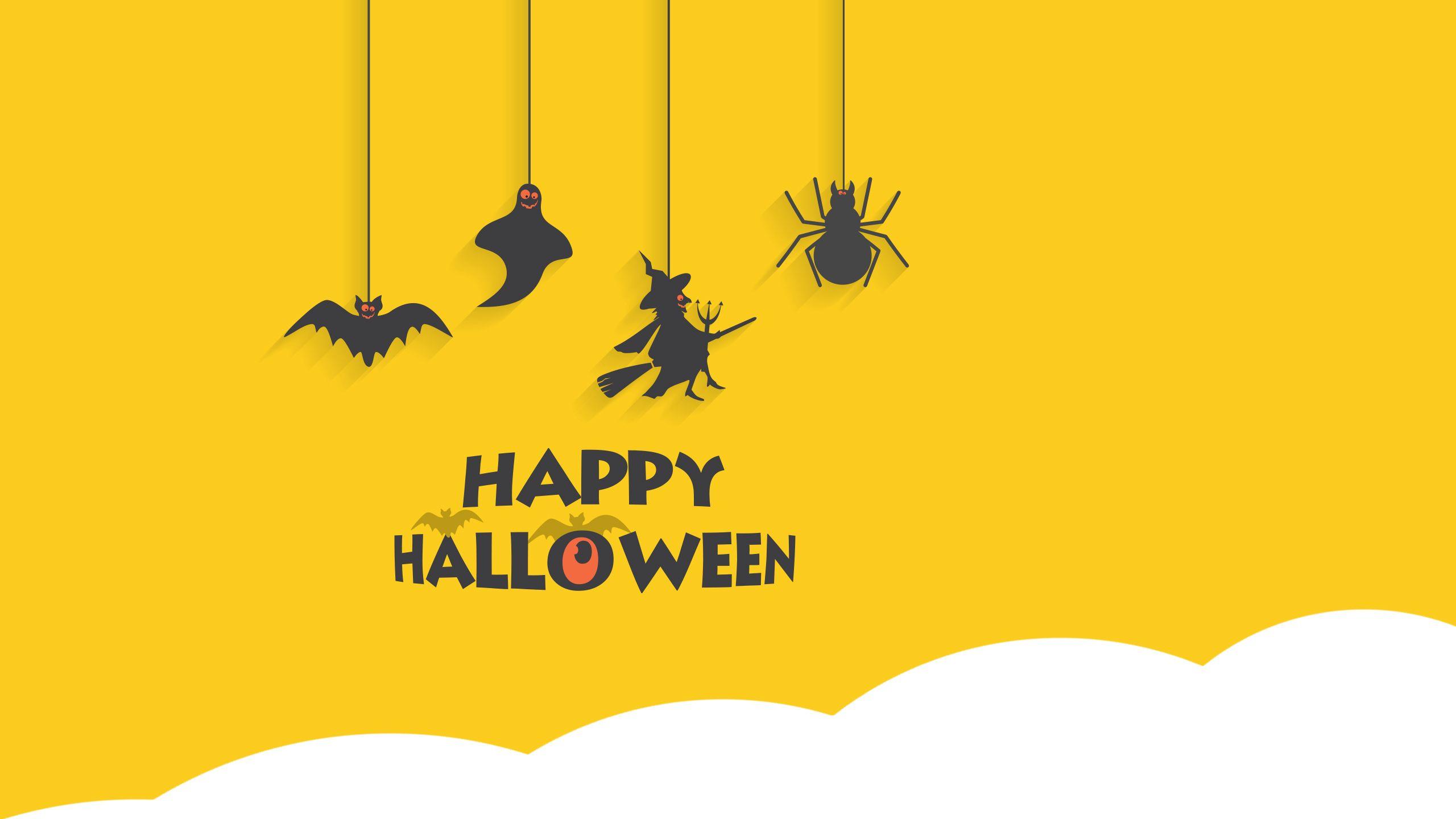 Halloween Minimal Wallpapers - Top Free Halloween Minimal Backgrounds ...