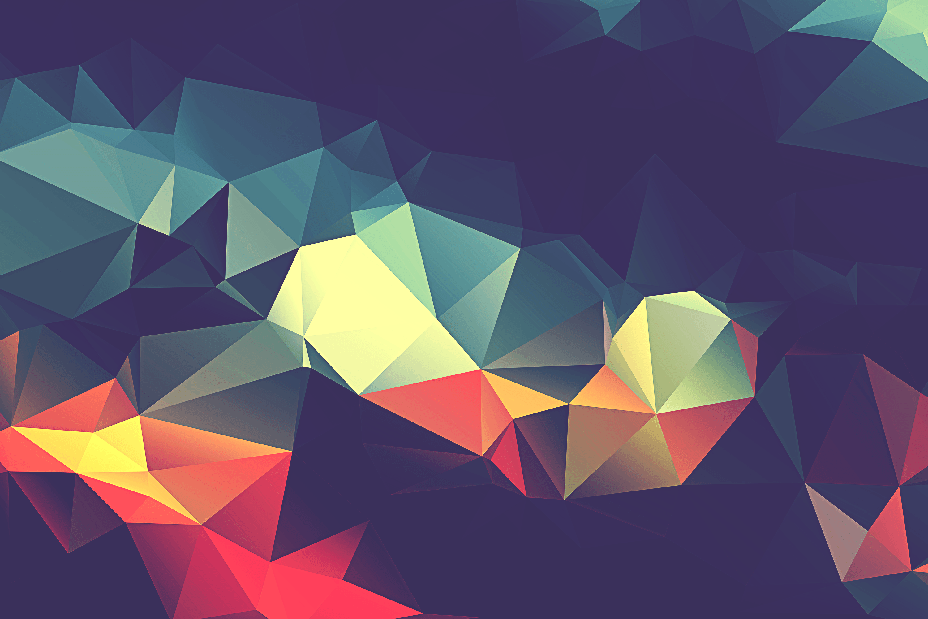 Orange Polygon Wallpapers - Top Free Orange Polygon Backgrounds ...