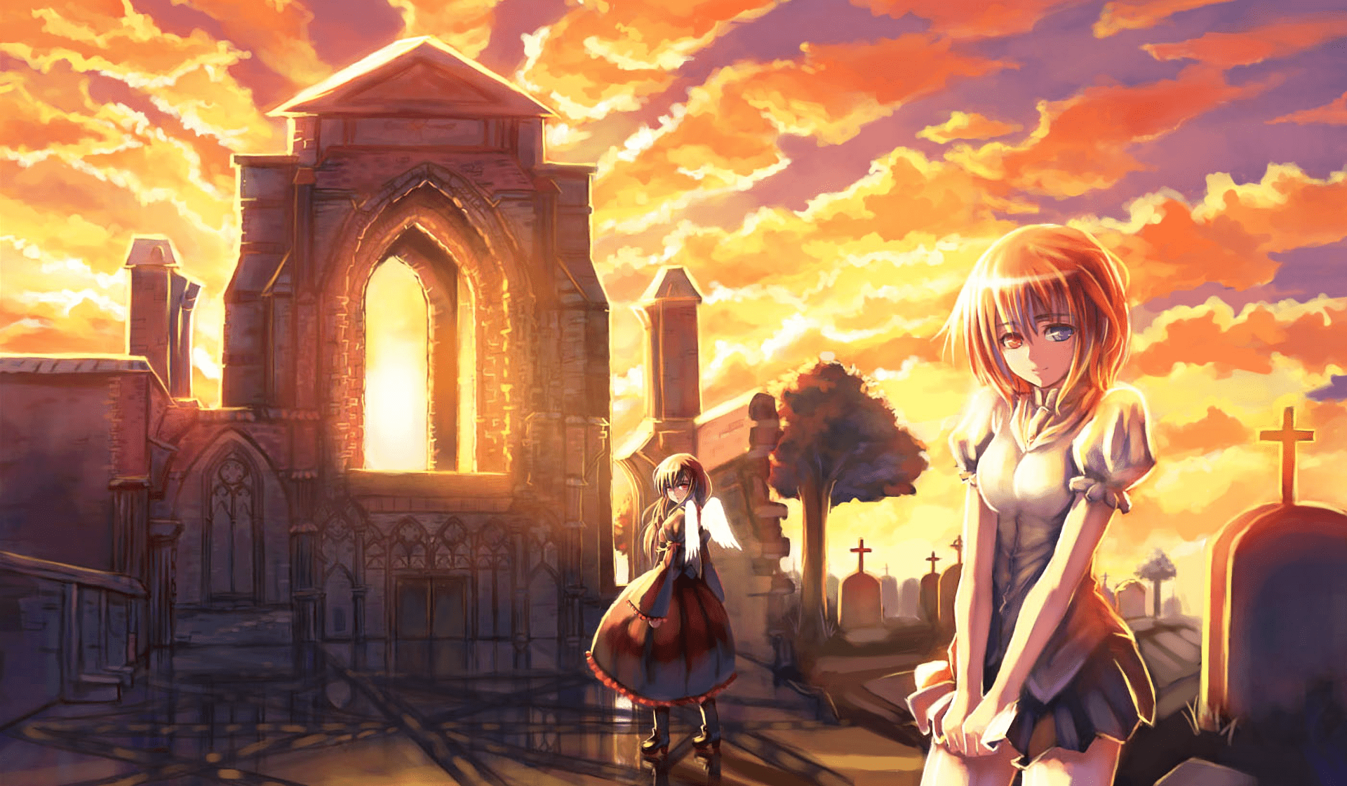 Anime Graveyard Wallpapers - Top Free Anime Graveyard Backgrounds ...