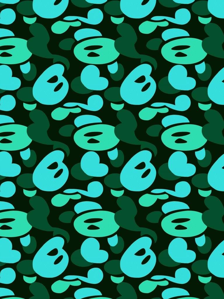 Green Bape Wallpapers - Top Free Green Bape Backgrounds - WallpaperAccess