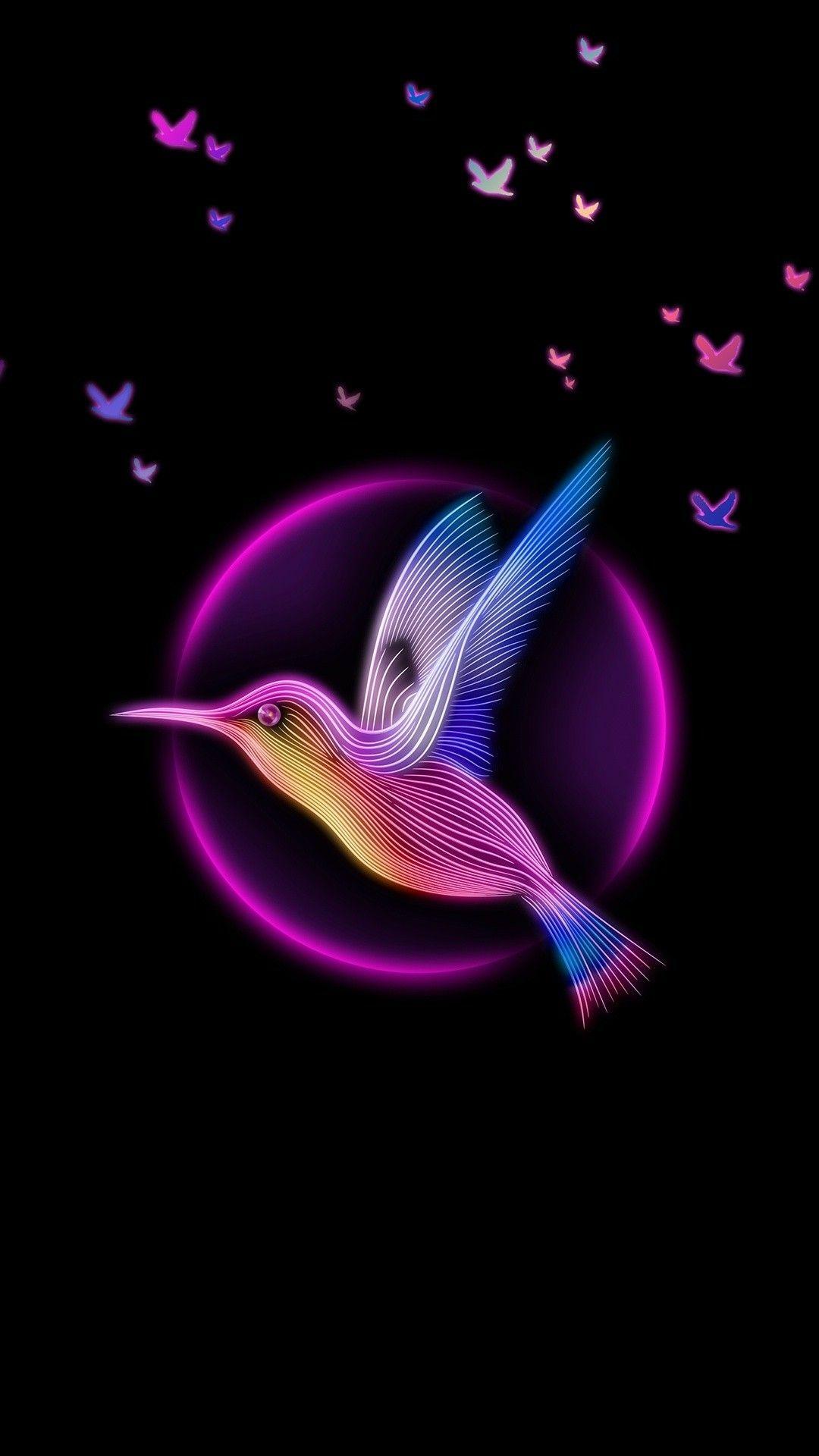 Neon Bird Art Wallpapers - Top Free Neon Bird Art Backgrounds ...
