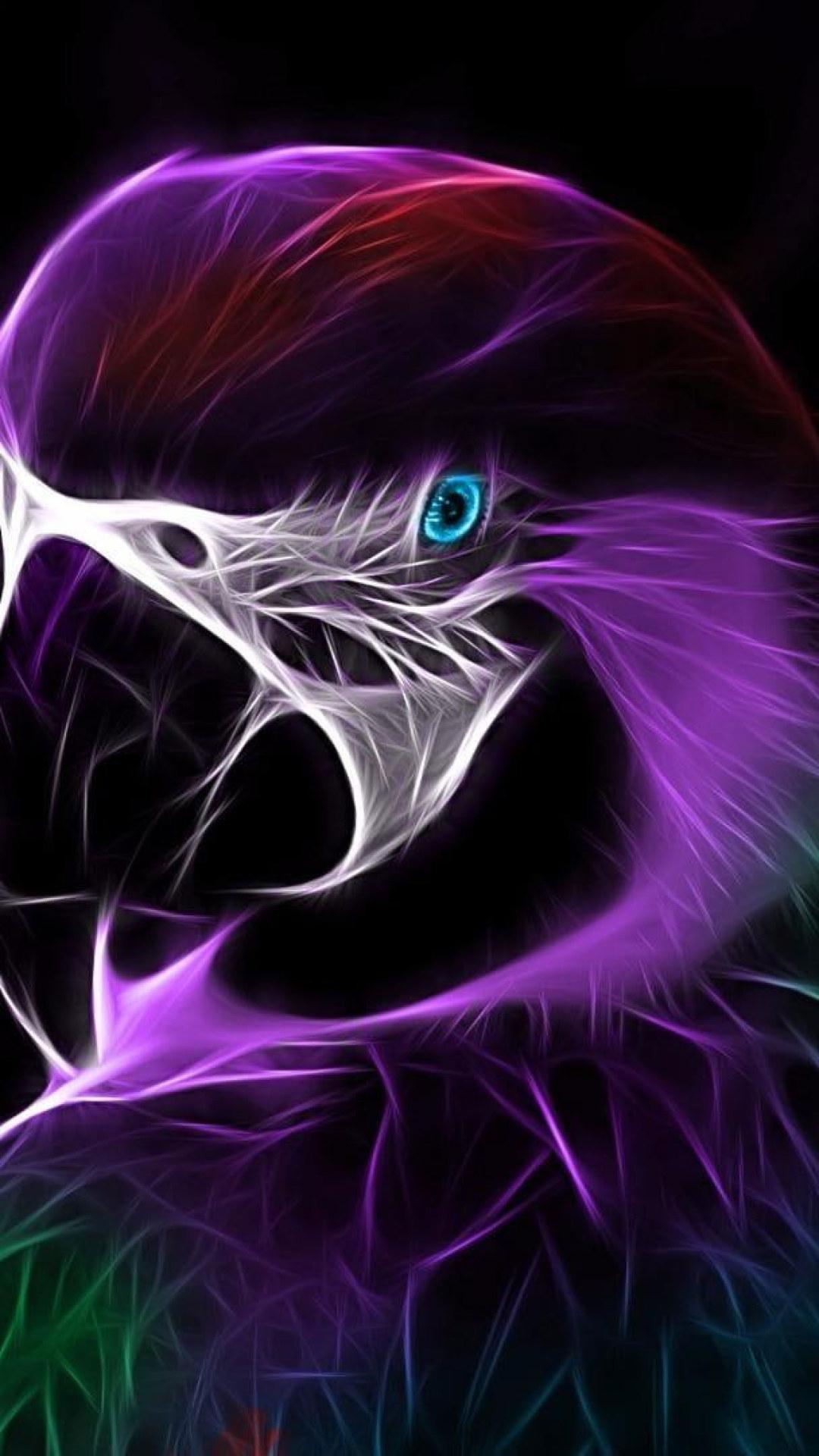 Neon Bird Art Wallpapers - Top Free Neon Bird Art Backgrounds ...