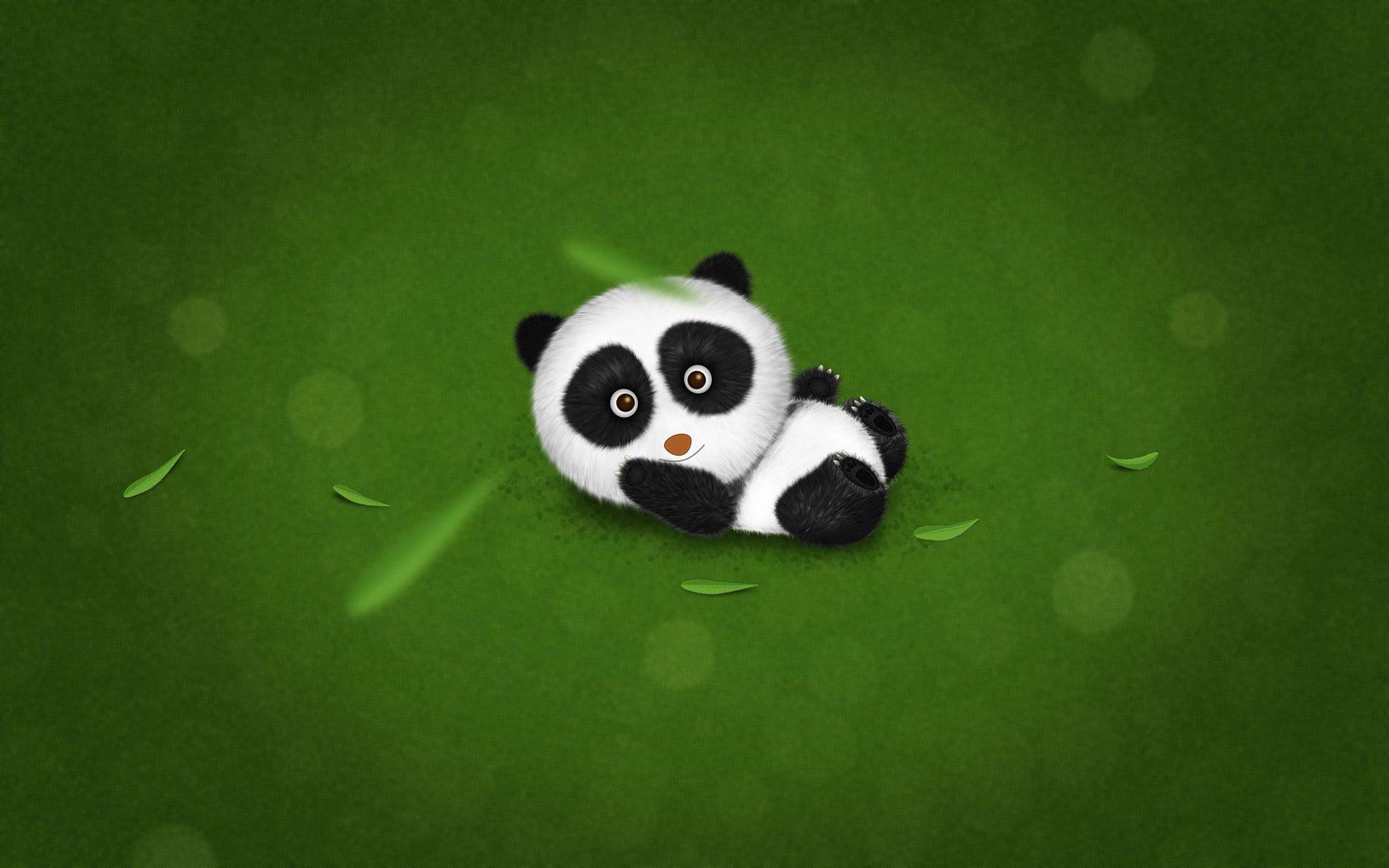 Small Cute Cartoon Panda Wallpapers Top Free Small Cute Cartoon Panda